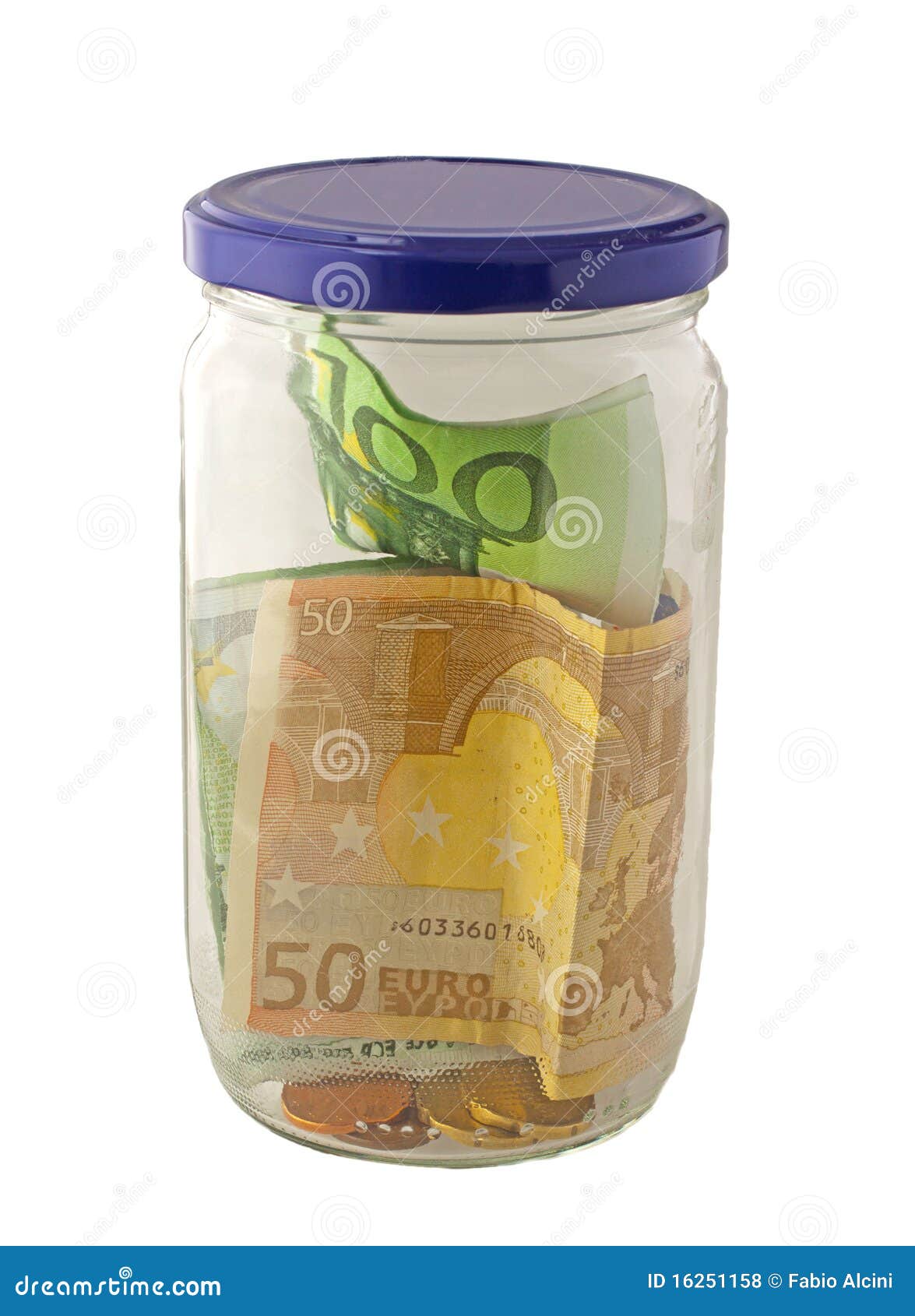 Jar of money stock photo. Image of exchange, isolated - 16251158