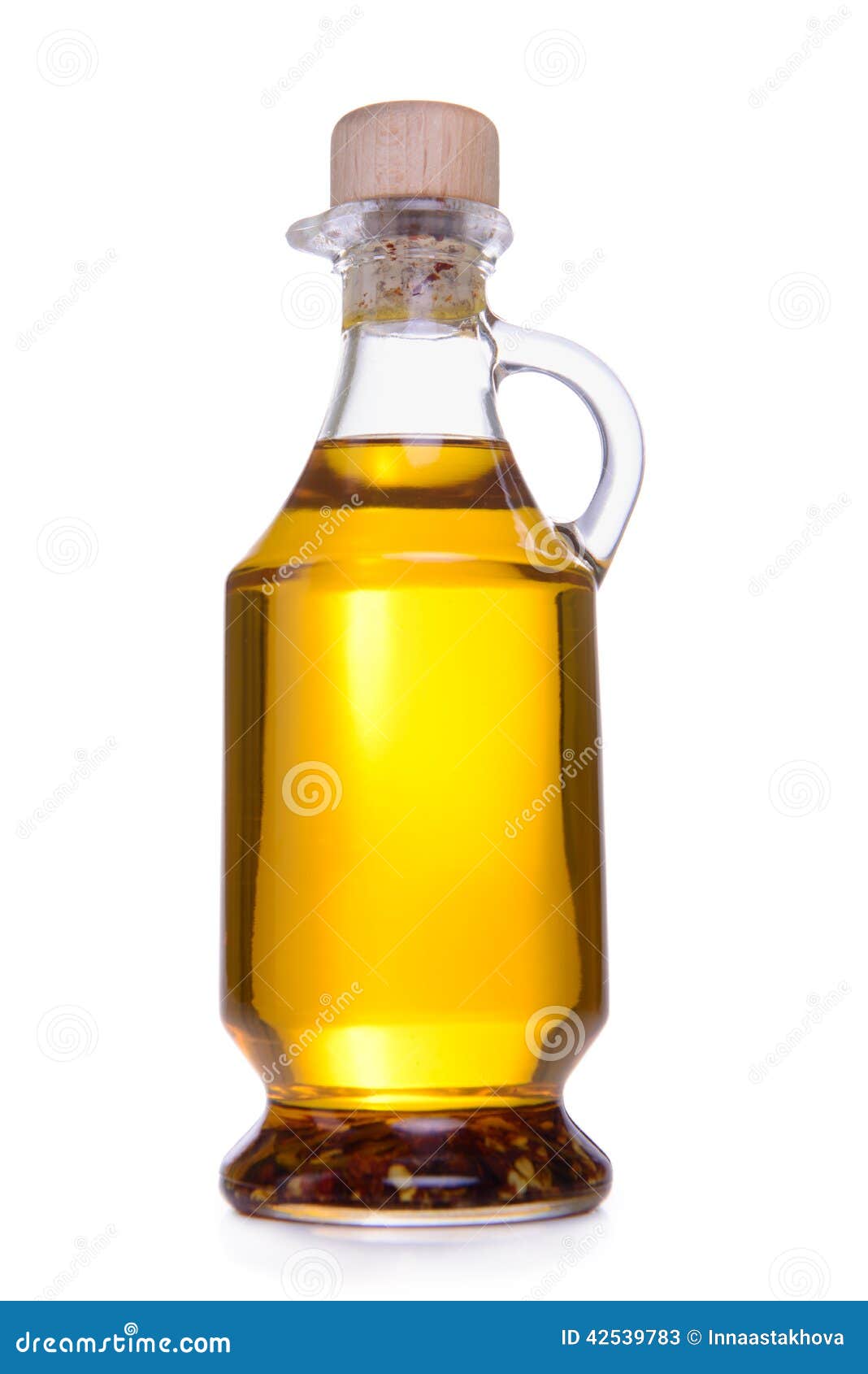 Jar with oil isolated stock image. Image of glass, bright - 42539783