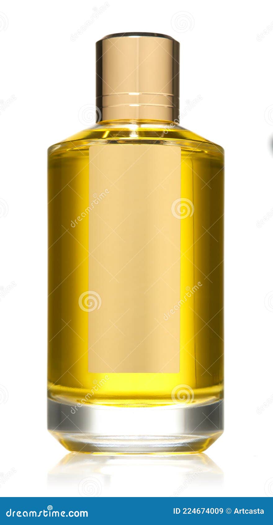A Jar of Perfume in a Designer Glass Flask Stock Image - Image of ...