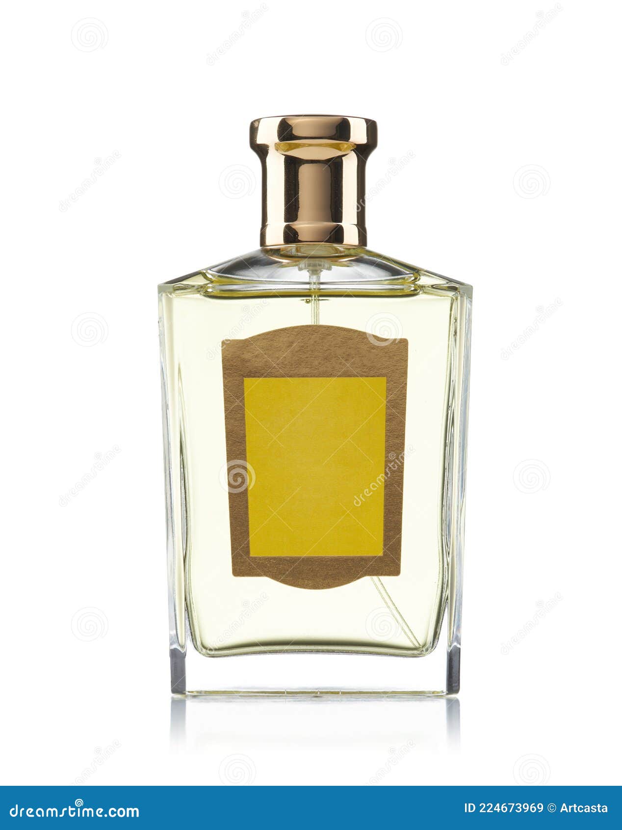 A Jar of Perfume in a Designer Glass Flask Stock Image - Image of flask ...