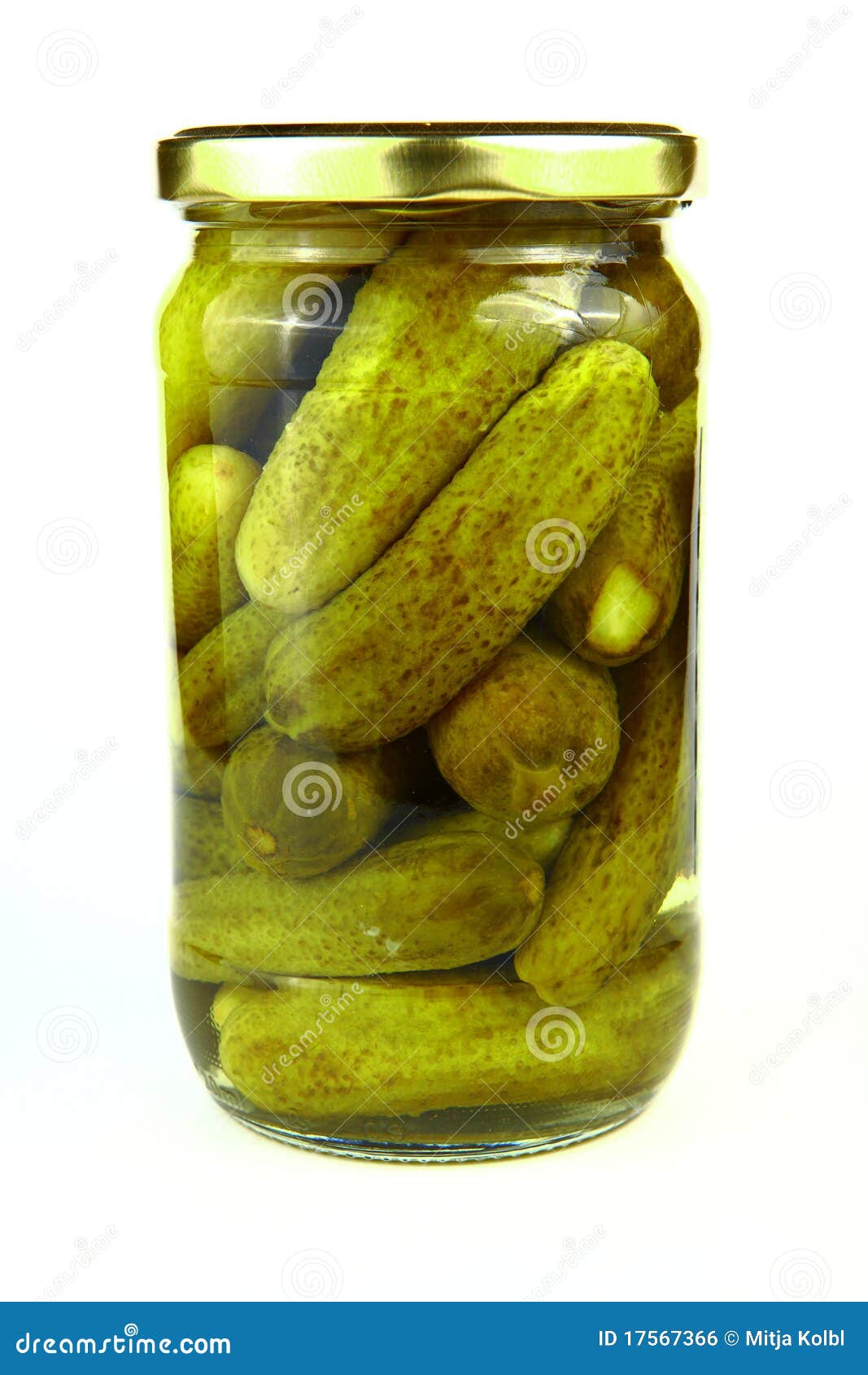 Jar of pickels stock photo. Image of dill, vegetarian - 17567366