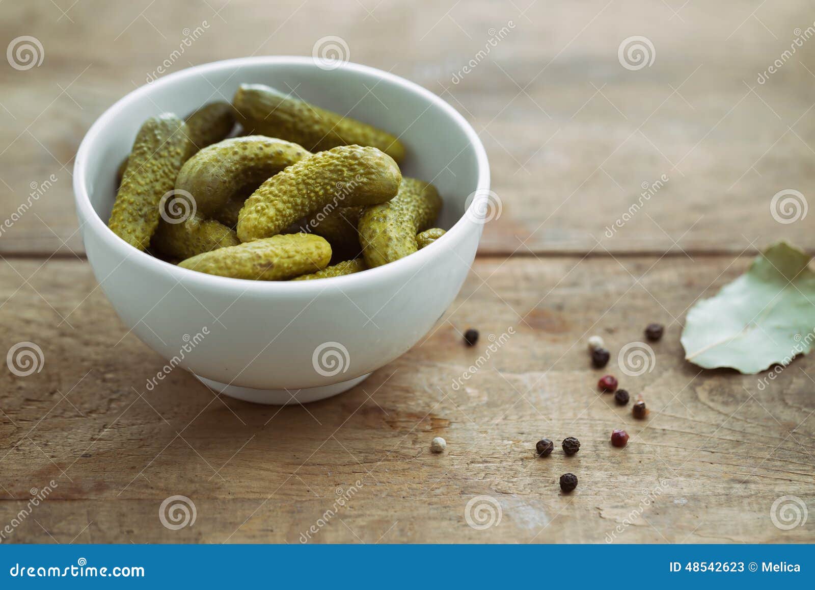 Jar of Pickled Gherkins stock image. Image of cucumber - 48542623