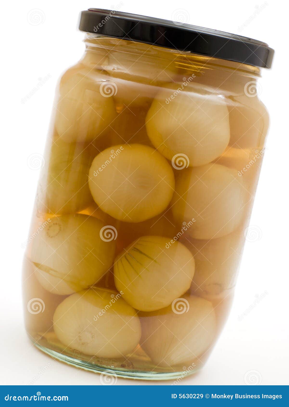 Jar of Pickled Onions stock image. Image of container - 5630229