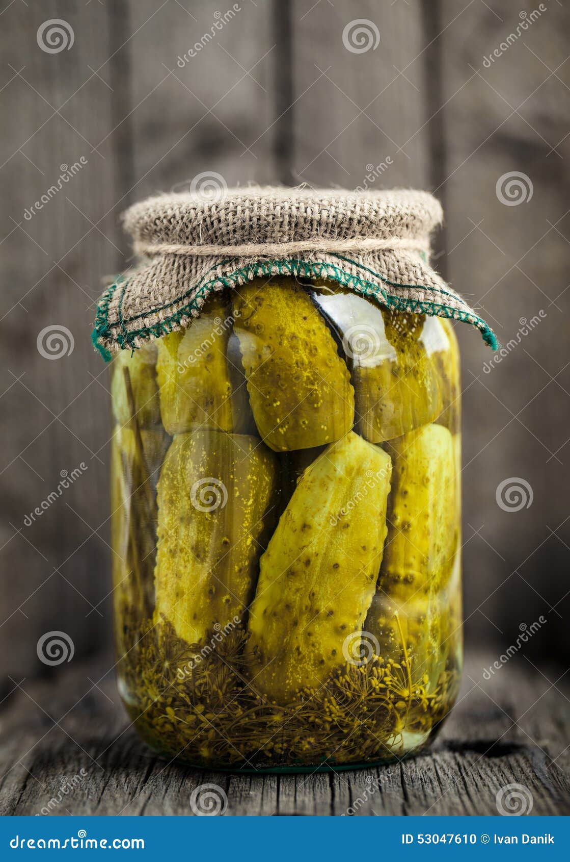 Jar of pickles stock photo. Image of pickles, organic - 53047610