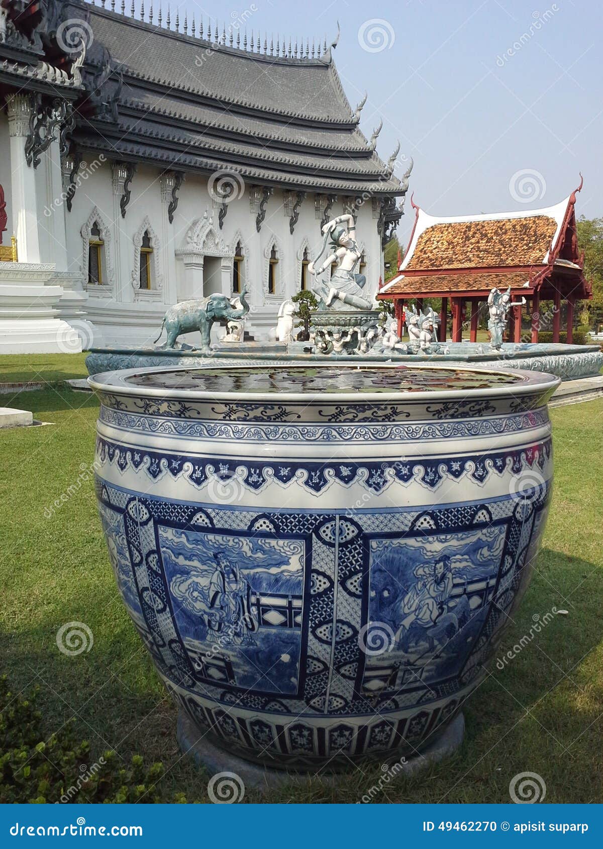 Jar statue siam stock photo. Image of museum, statue - 49462270