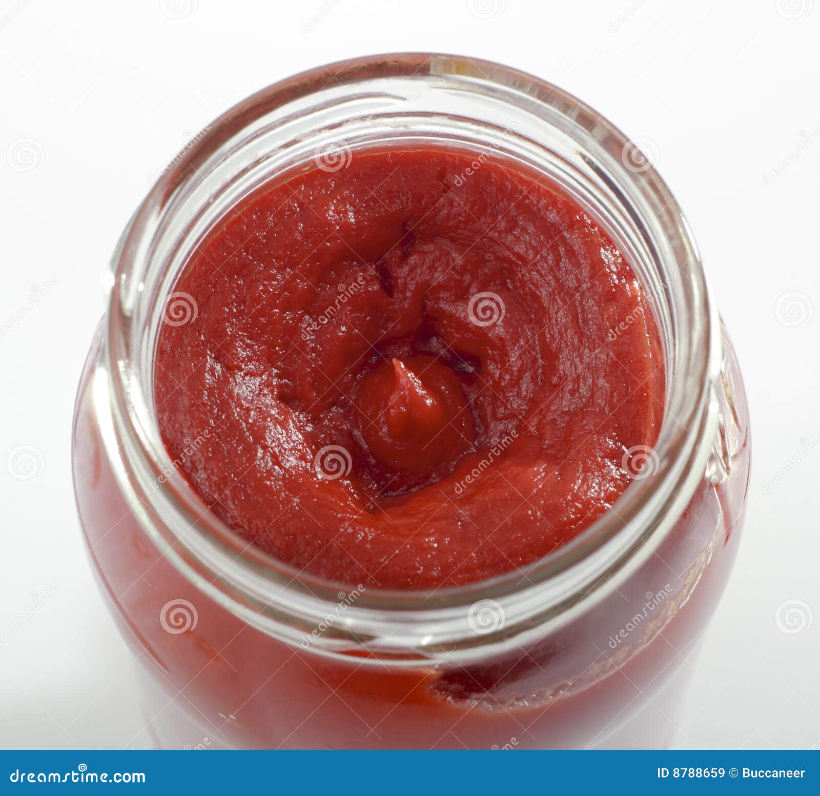 Jar with tomato paste stock image. Image of detail, kitchen - 8788659