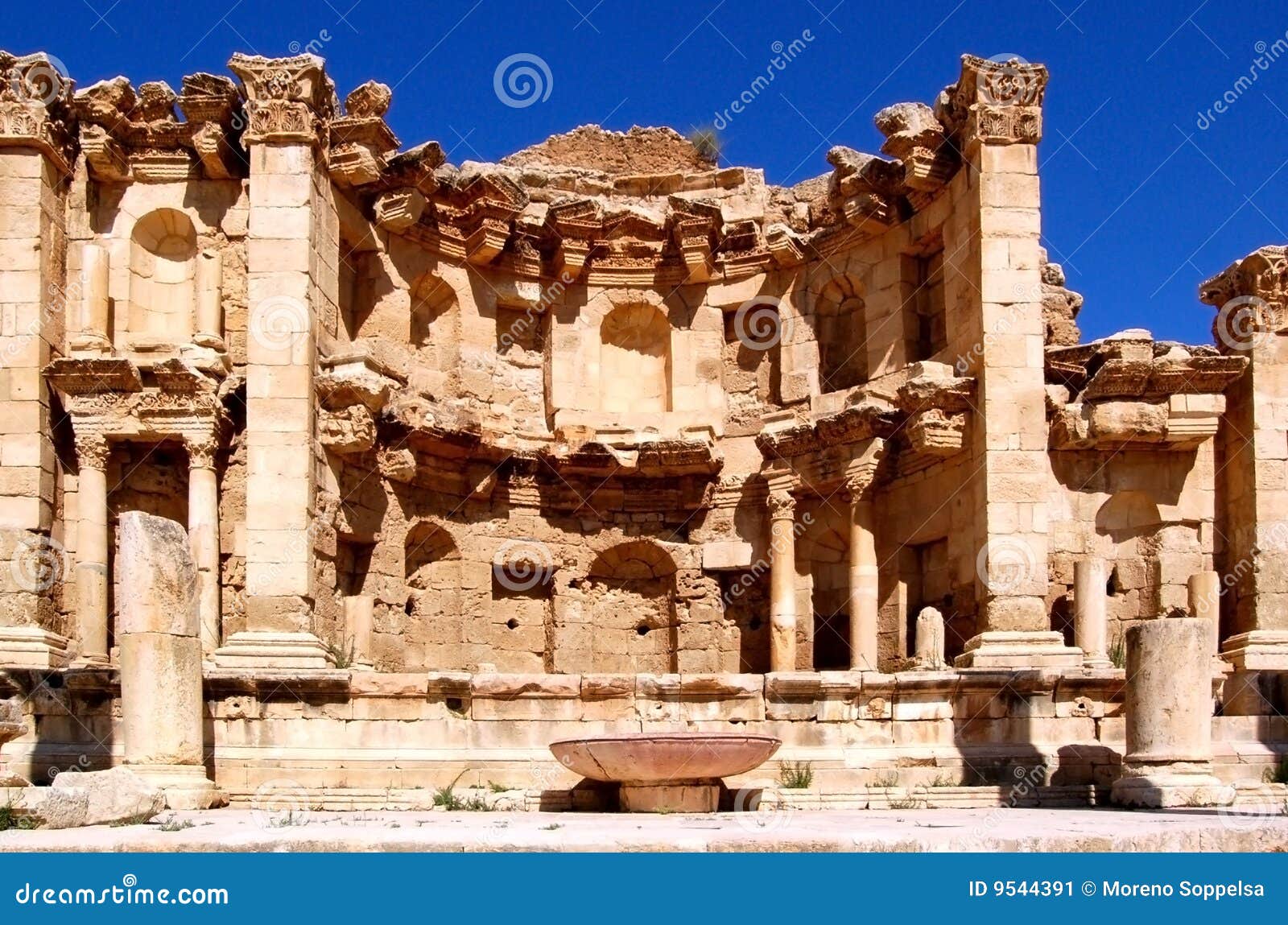 Jarash - Jordan stock image. Image of fertile, decoration - 9544391