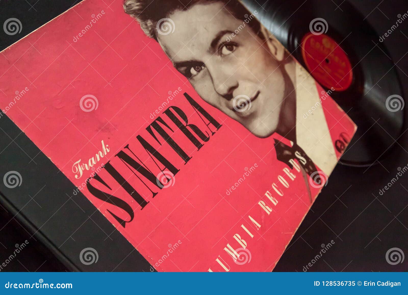 Jaren '40 Frank Sinatra Records Redactionele Afbeelding - Image of ...