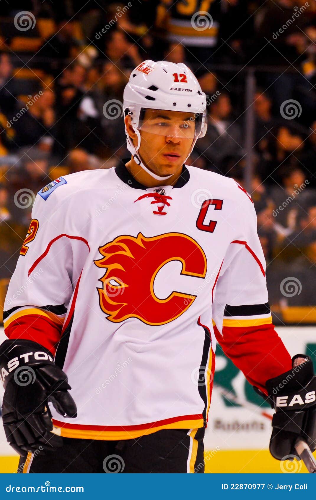 Jarome Iginla Calgary Flames Fotografía editorial - Imagen de llamas ...