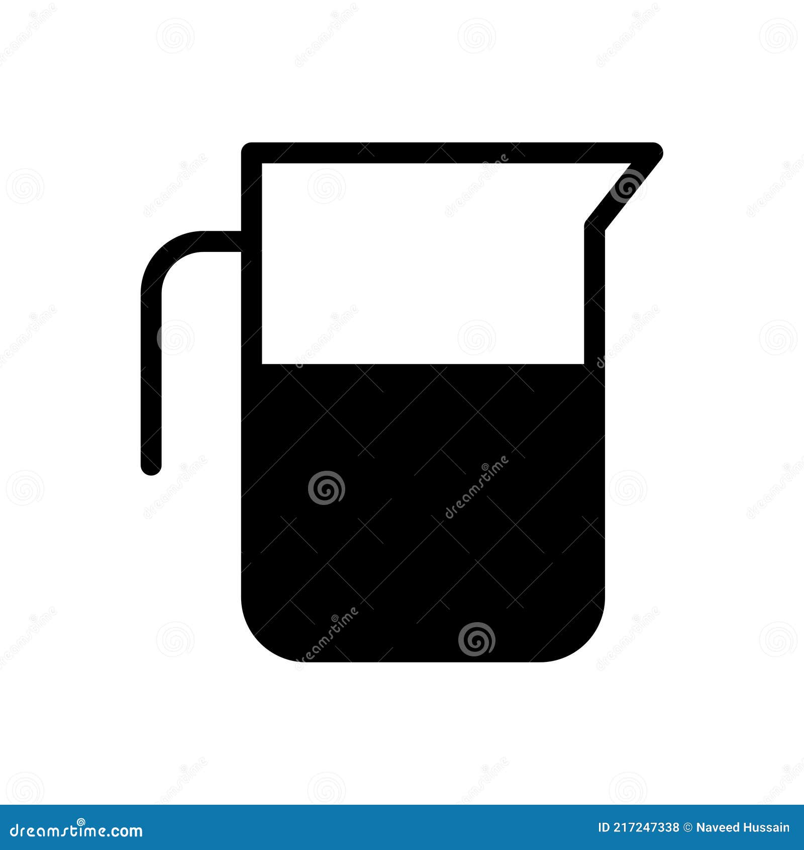 Jarra ilustración del vector. Ilustración de tarro, bebida - 217247338