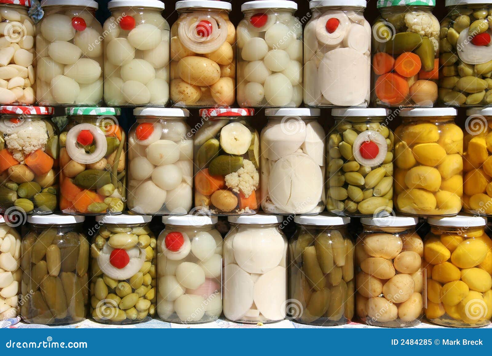 Jars of Brazilian Vegetables Stock Image - Image of traditional ...