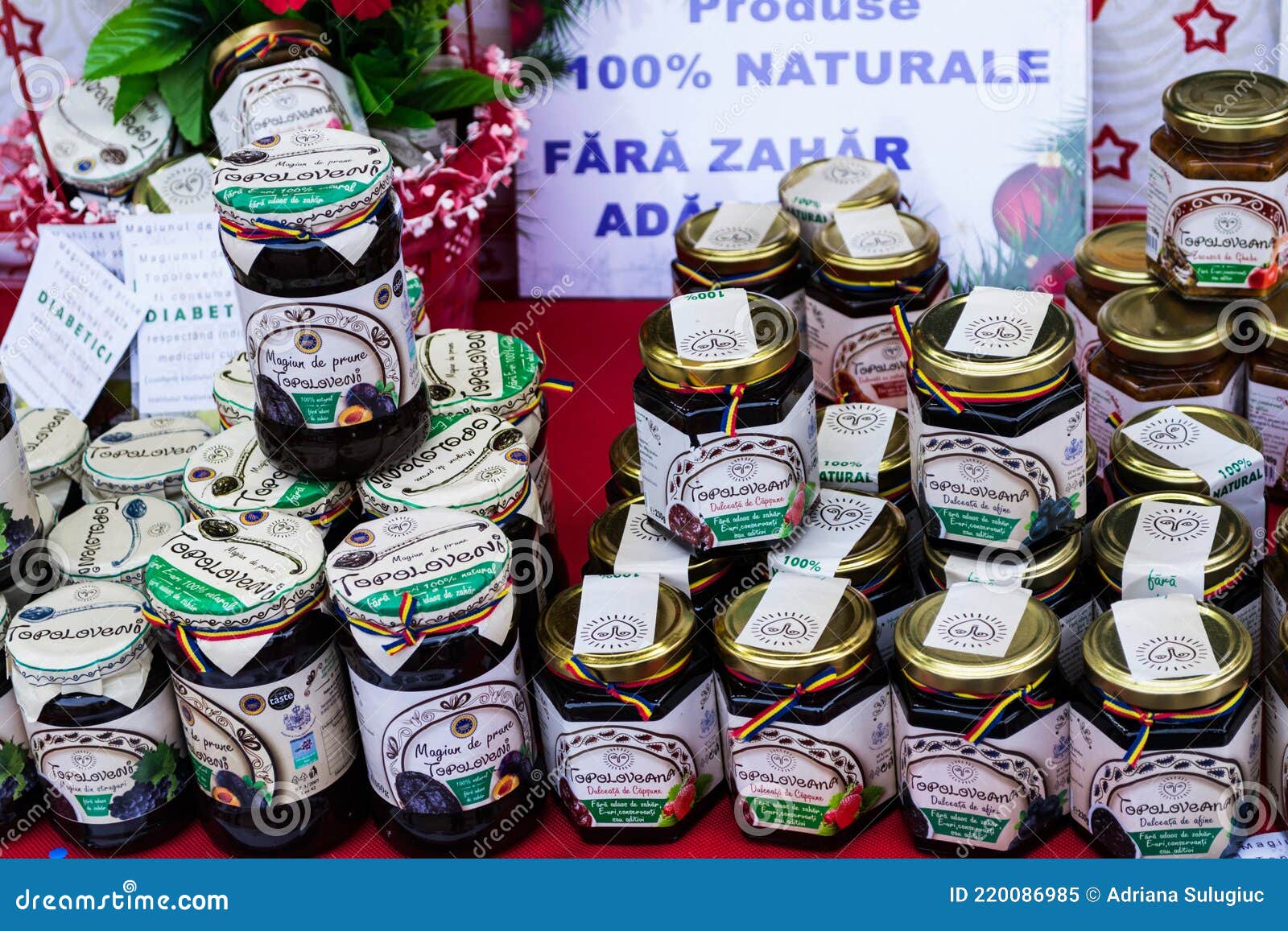 Jars with Different Types of Jam Editorial Image - Image of cuisine ...