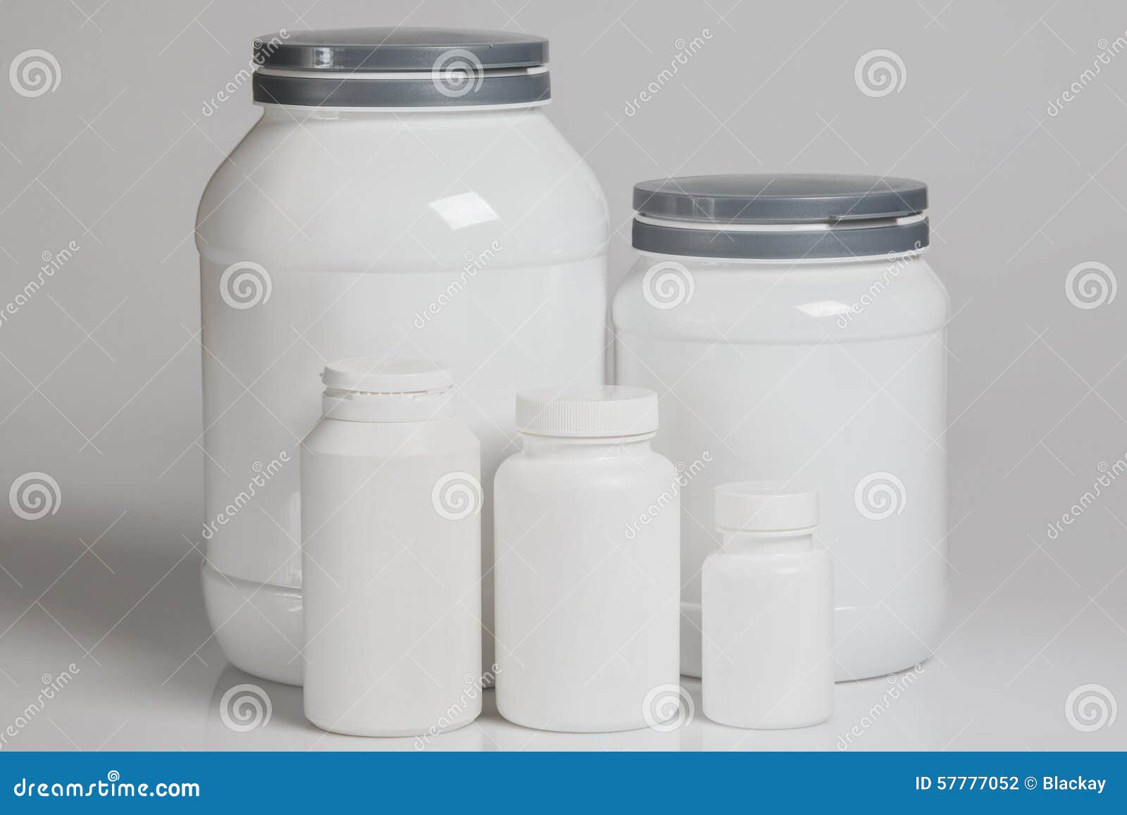 Jars with food supplements stock photo. Image of healthy - 57777052