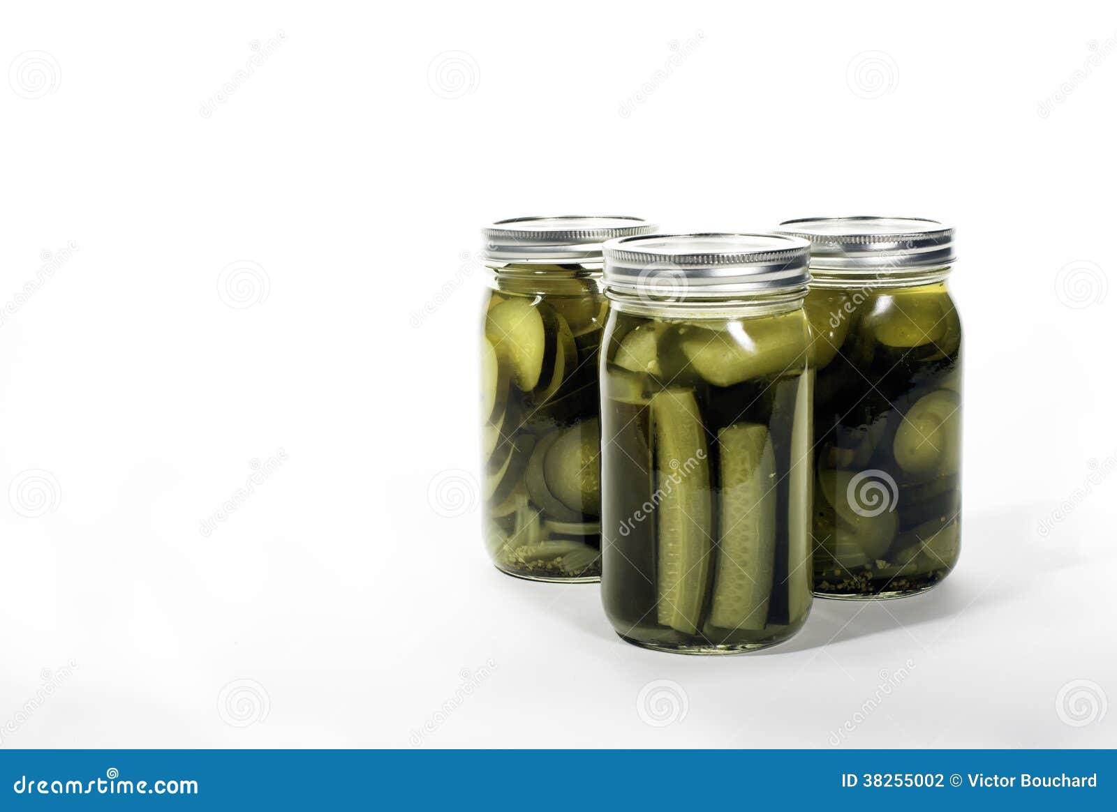 Jars of homemade pickles stock photo. Image of healthy - 38255002