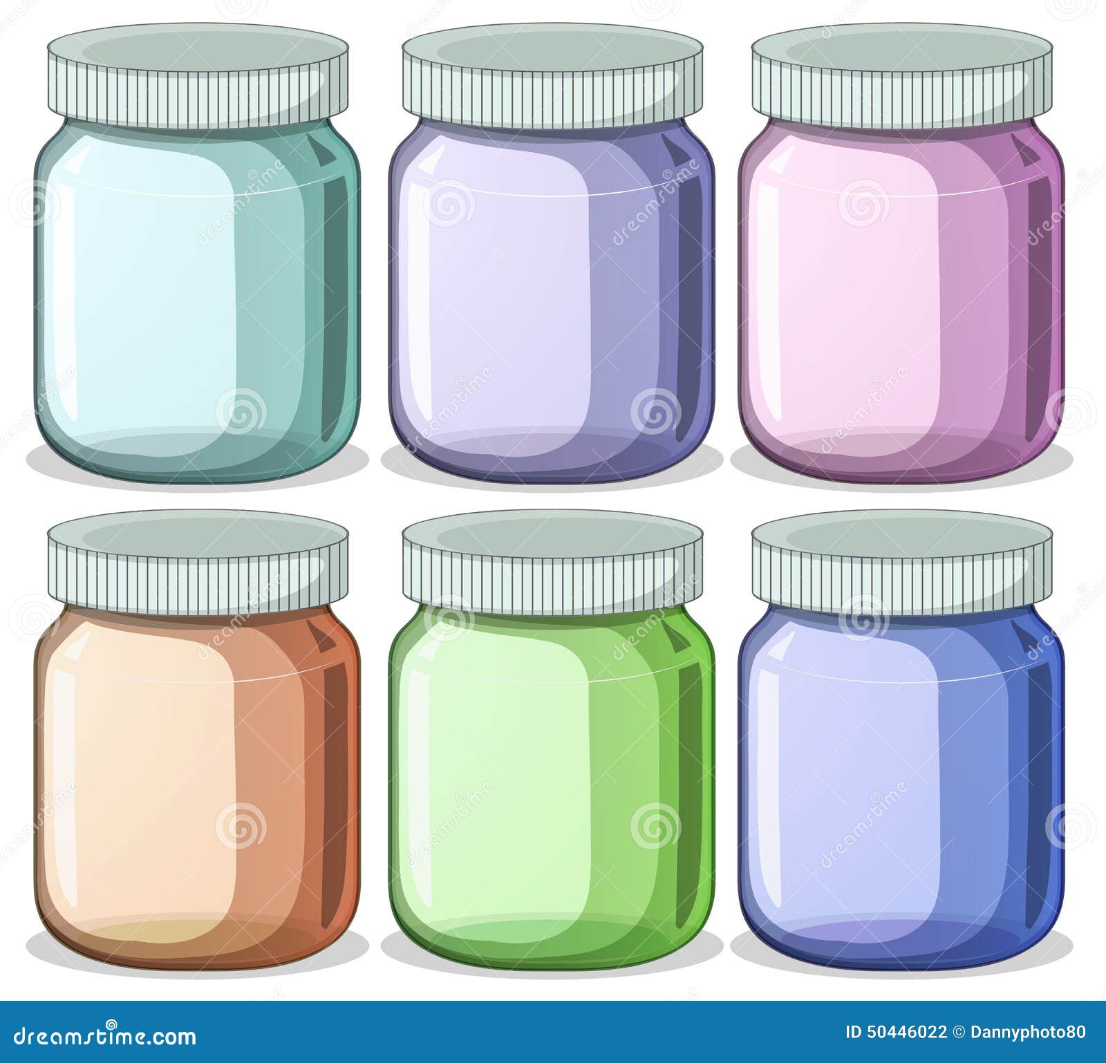 Jars stock vector. Illustration of group, transparent - 50446022
