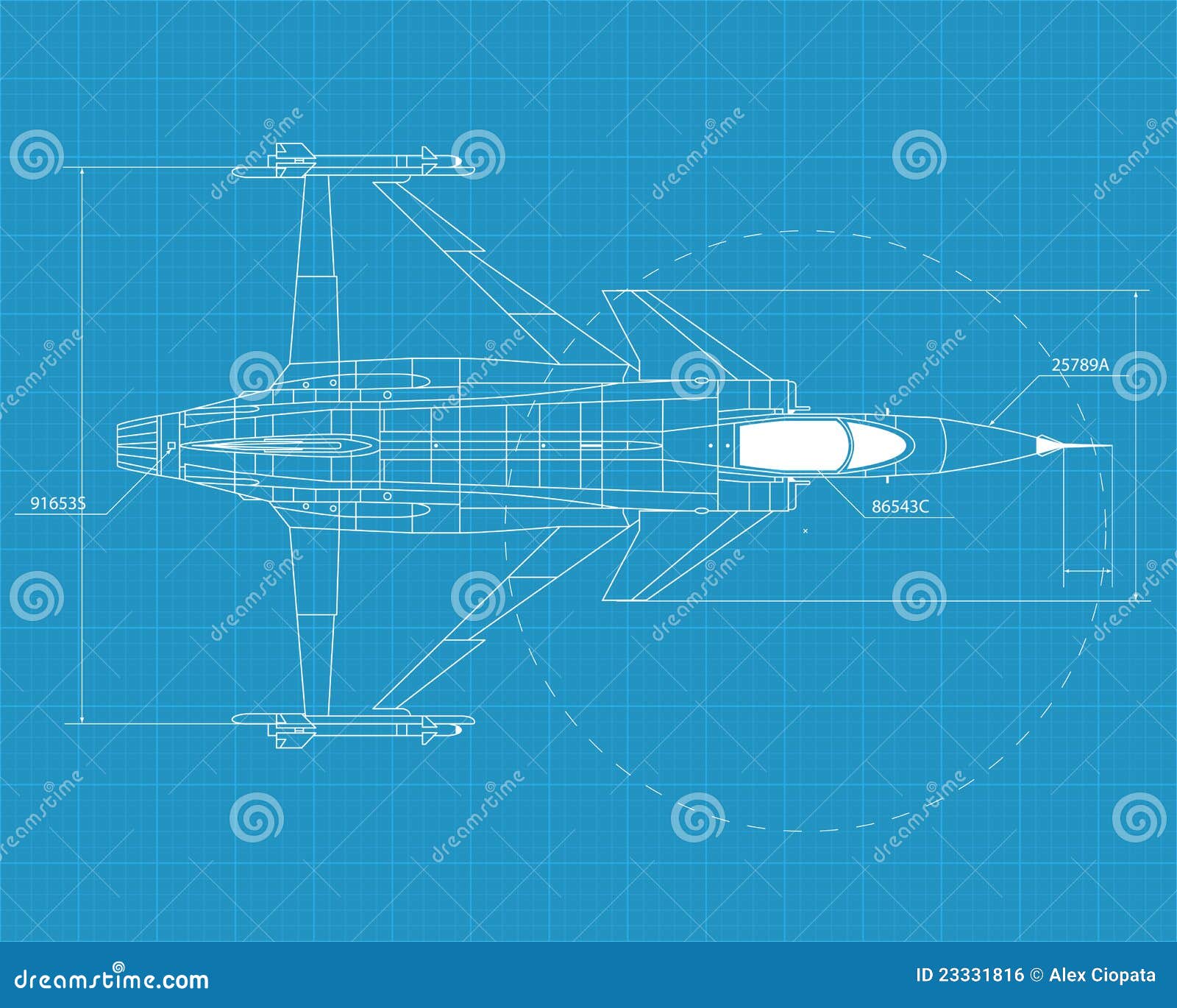 Jas 39 grippen stock vector. Illustration of parcel, high - 23331816