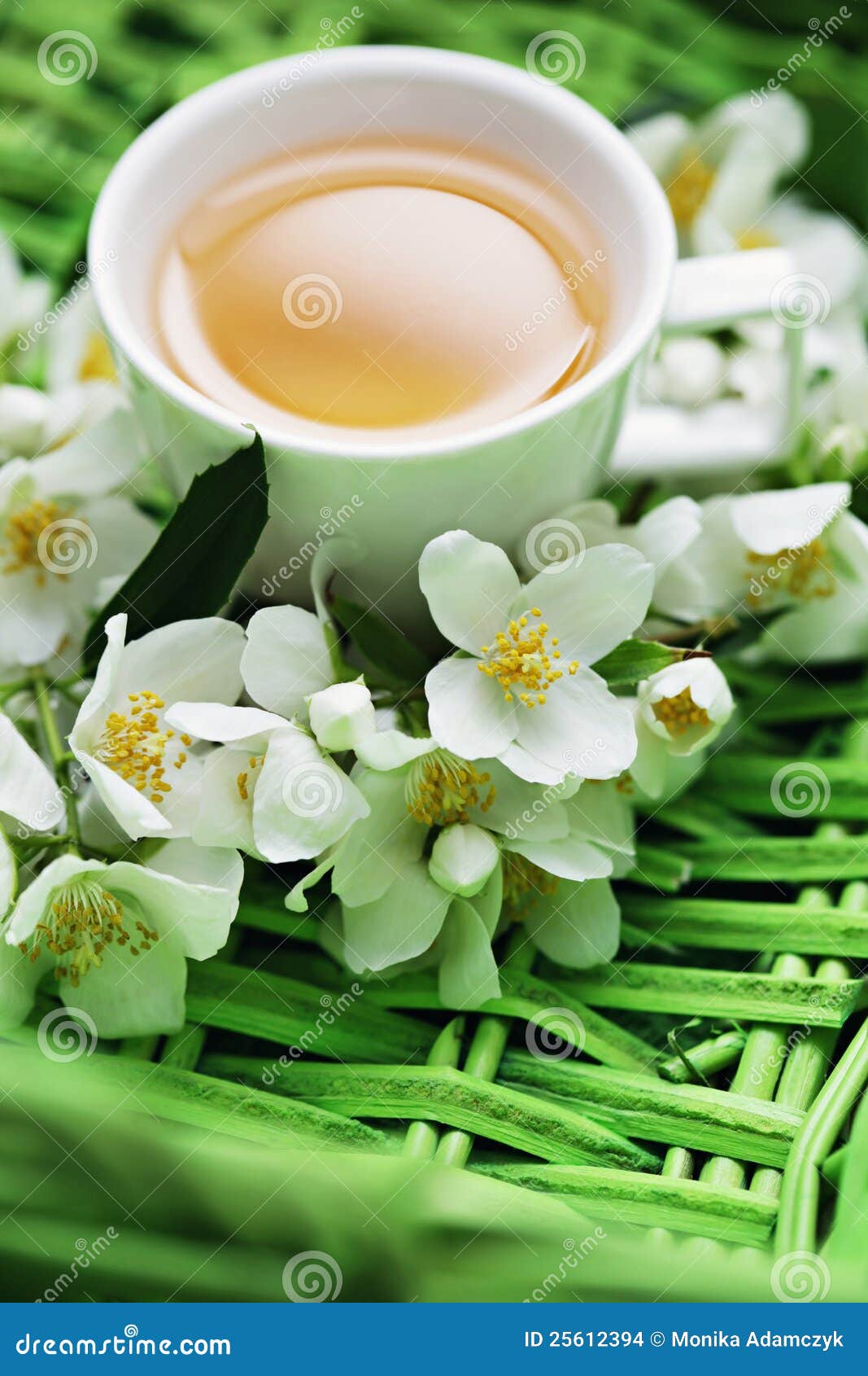 Jasmin tea stock photo. Image of delicate, spring, medicine - 25612394