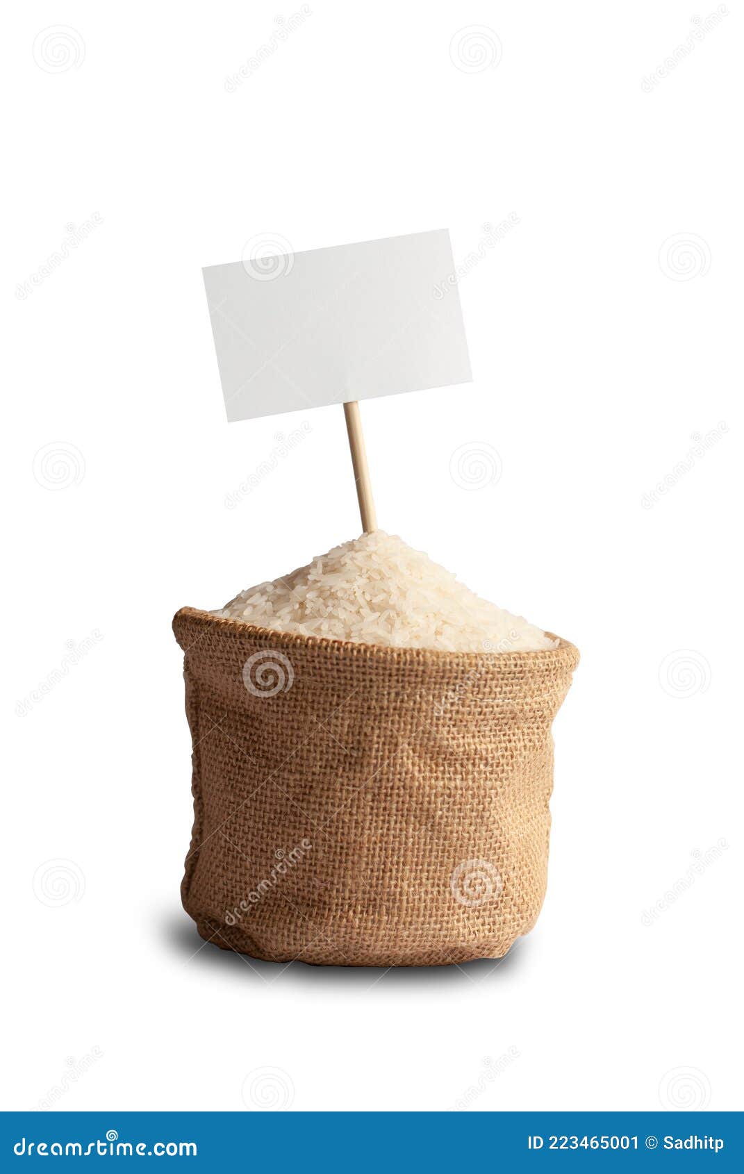 Rice On Sack Royalty-Free Stock Photo | CartoonDealer.com #45895011