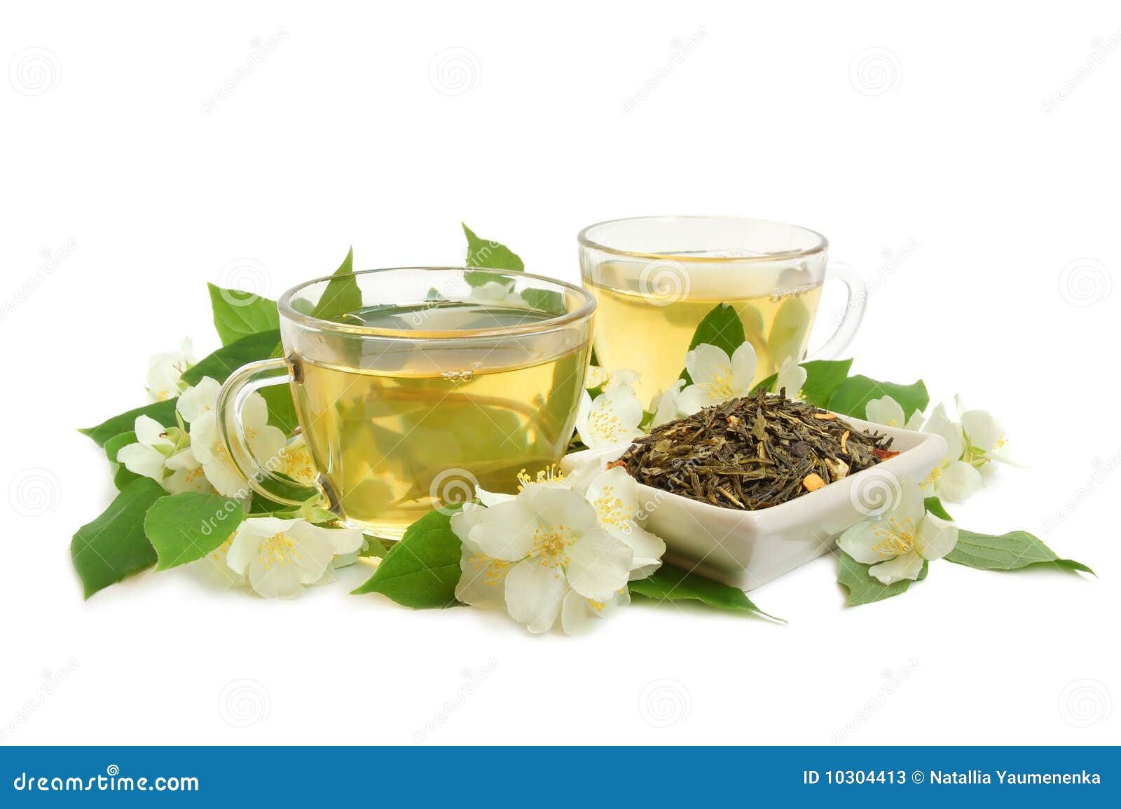 Jasmine tea stock image. Image of chinese, aromatherapy - 10304413