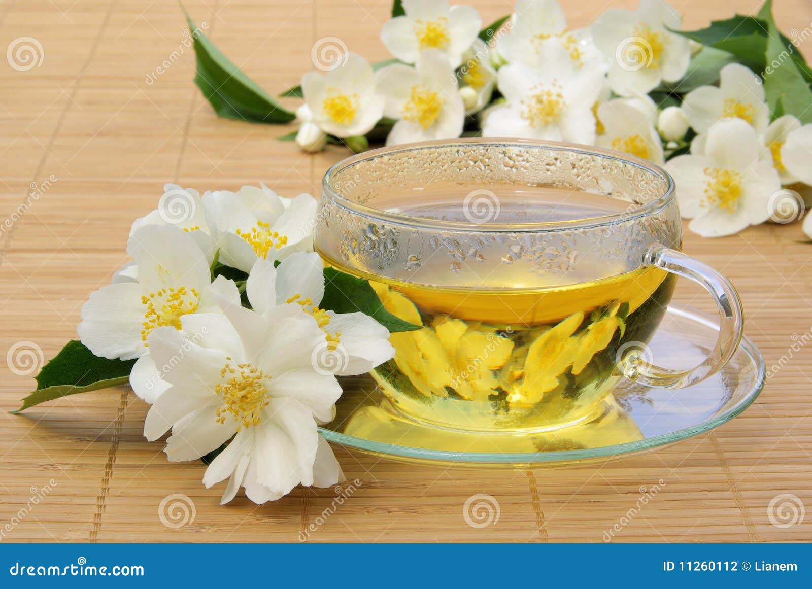 Jasmine tea stock photo. Image of drink, medicinal, blossom - 11260112