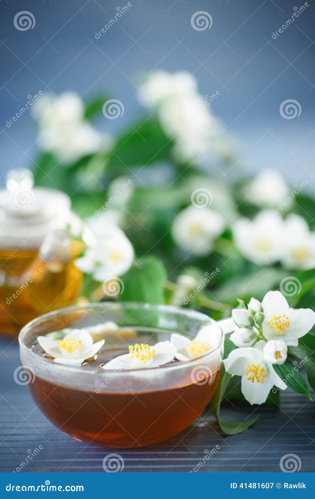 Jasmine tea stock image. Image of life, japanese, organic - 41481607