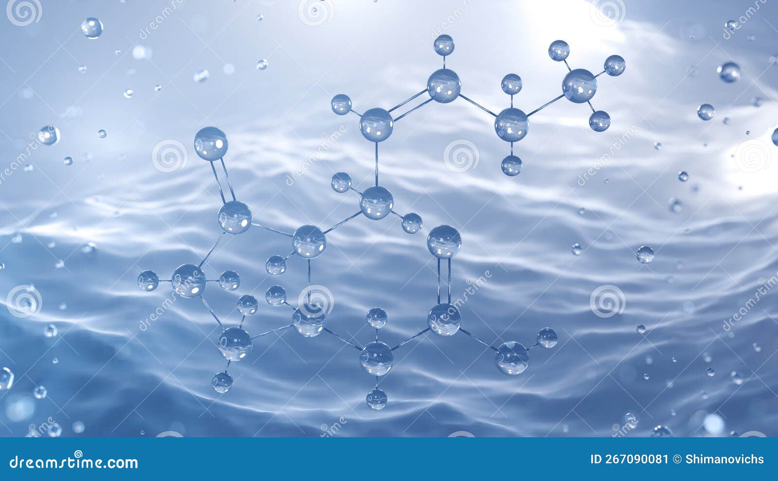 Jasmonic Acid Molecular Structure, 3d Model Molecule, Jasmonate ...