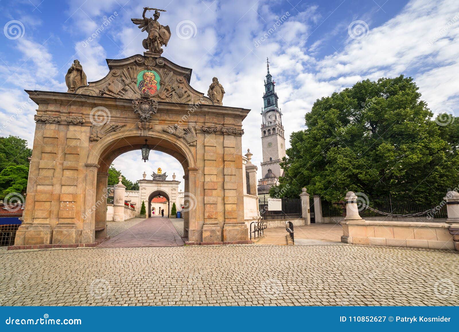 The Jasna Gora Monastery in Czestochowa Stock Image - Image of landmark ... The Jasna Gora Monastery in Czestochowa Stock Image - Image of landmark ...