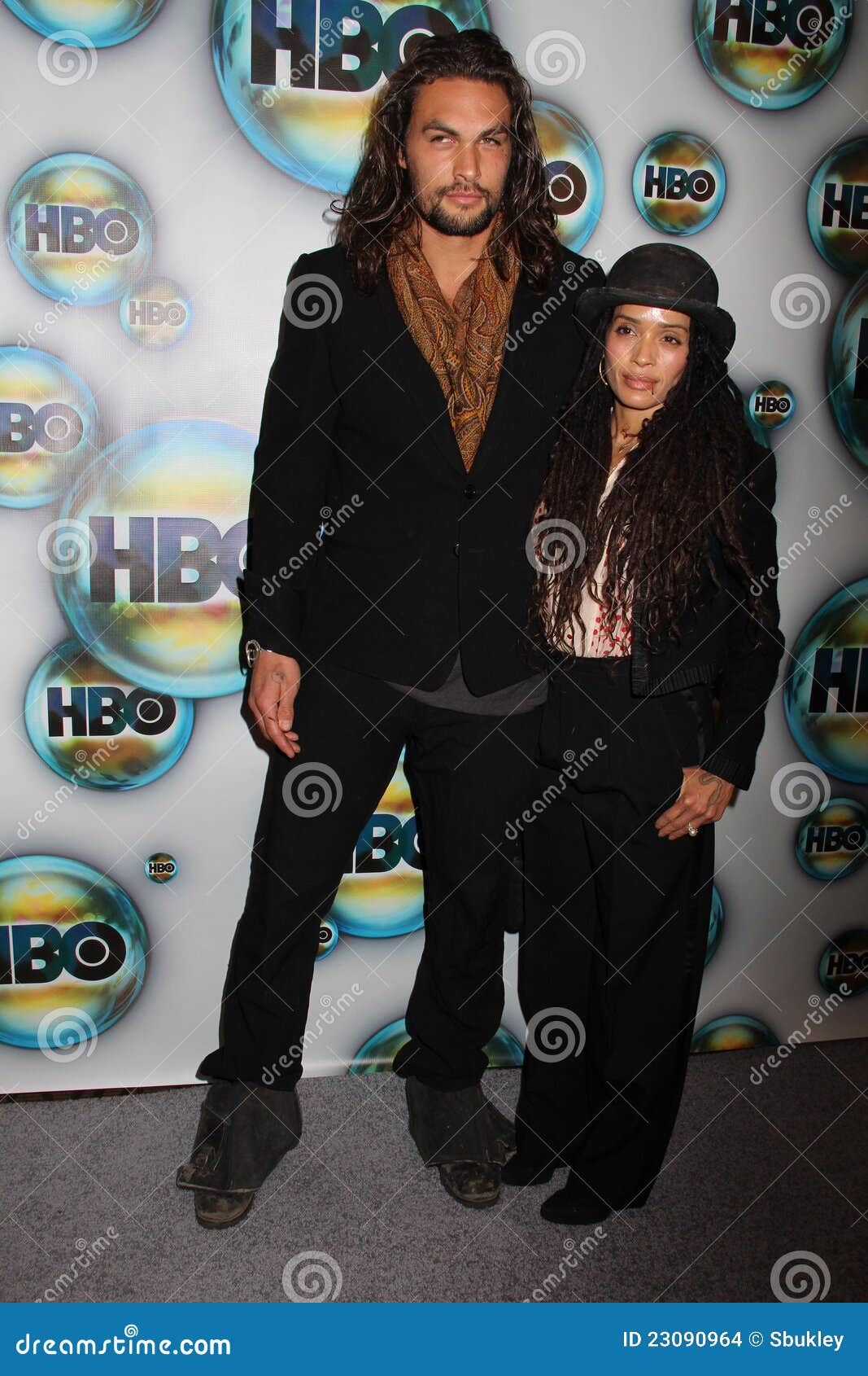 Lisa Bonet & Jason Momoa Editorial Photo | CartoonDealer.com #168520883