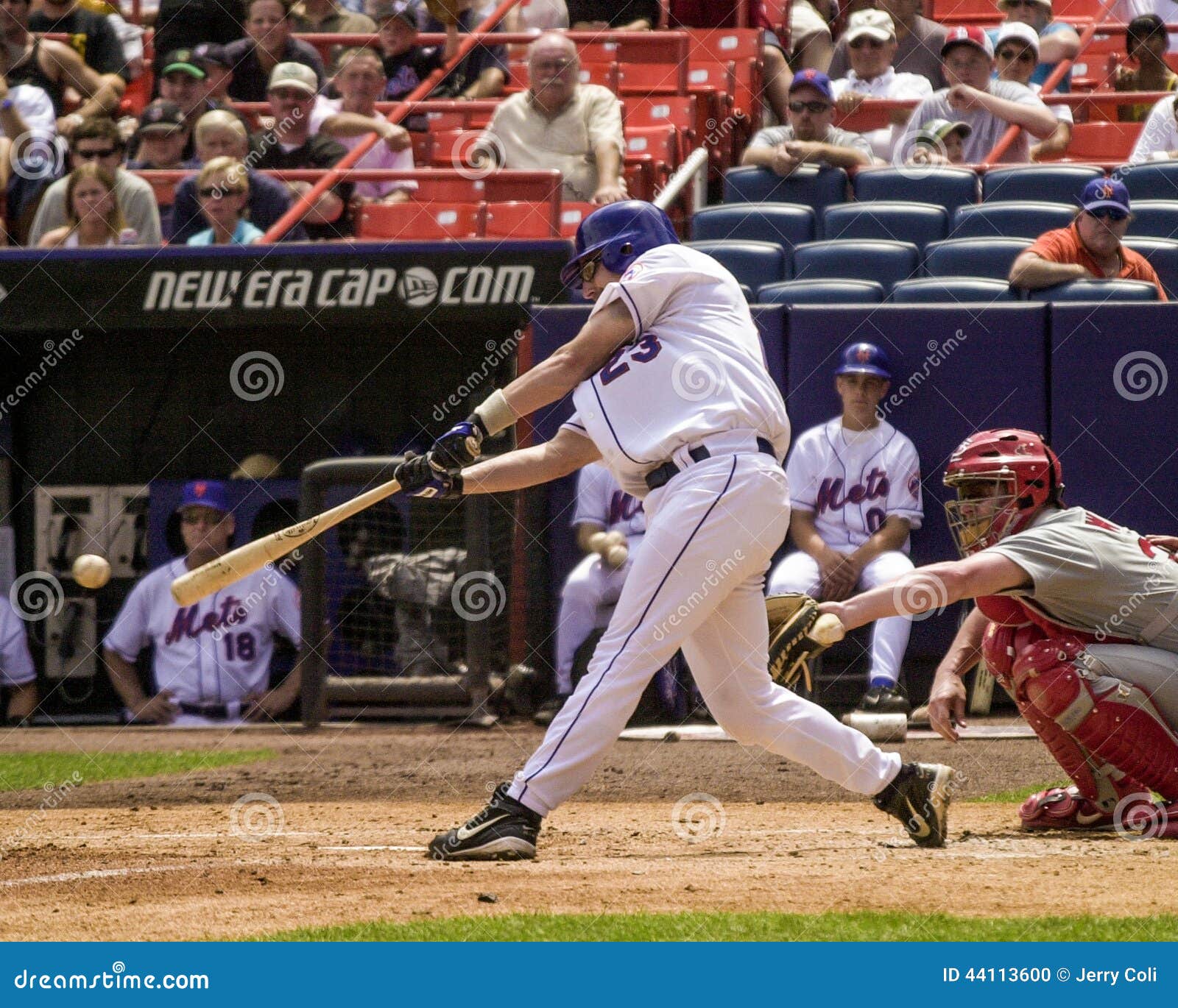 Jason Phillips, New York Mets, Catcher. Editorial Image - Image of ...