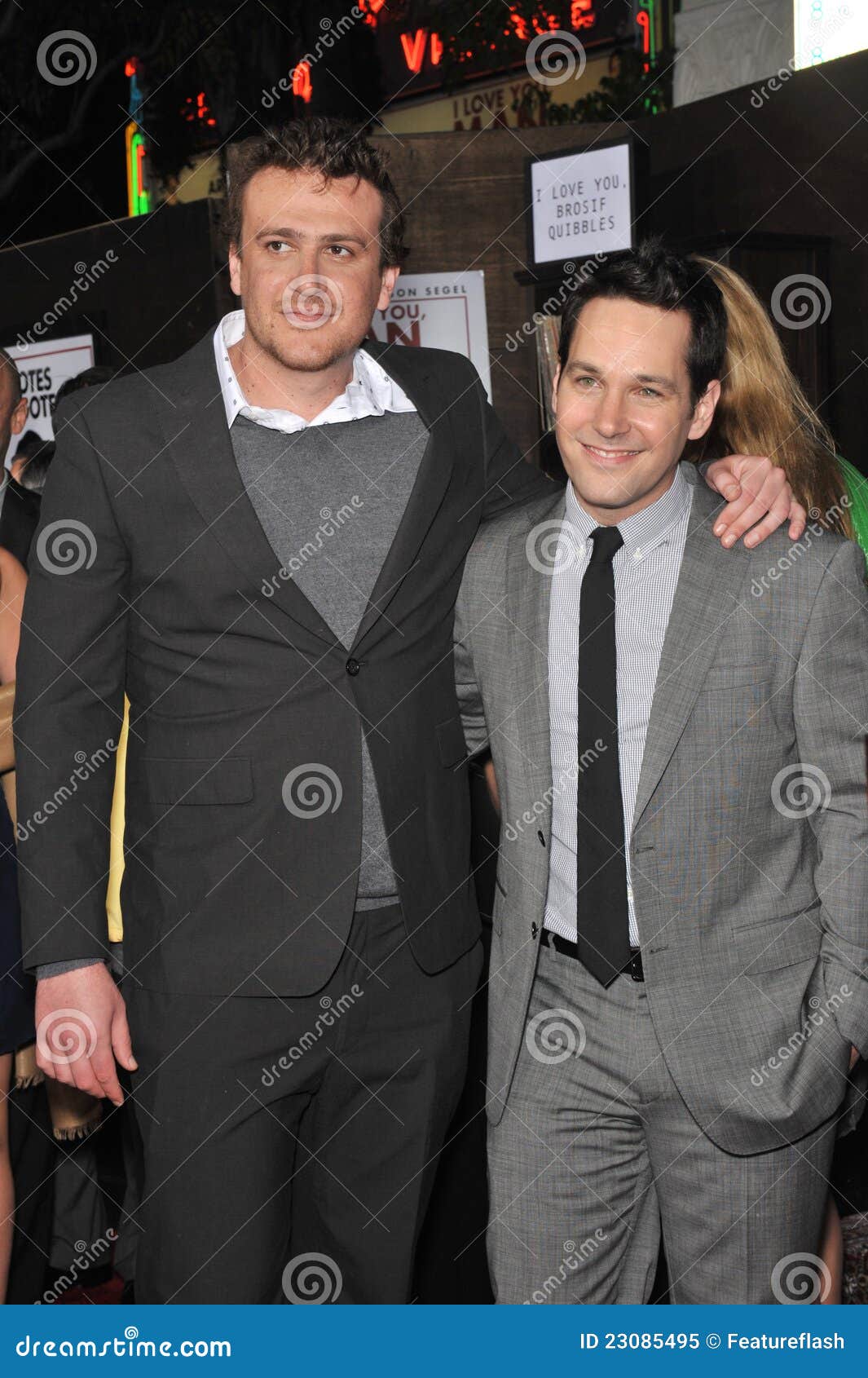 Jason Segel, Paul Rudd editorial image. Image of angeles - 23085495