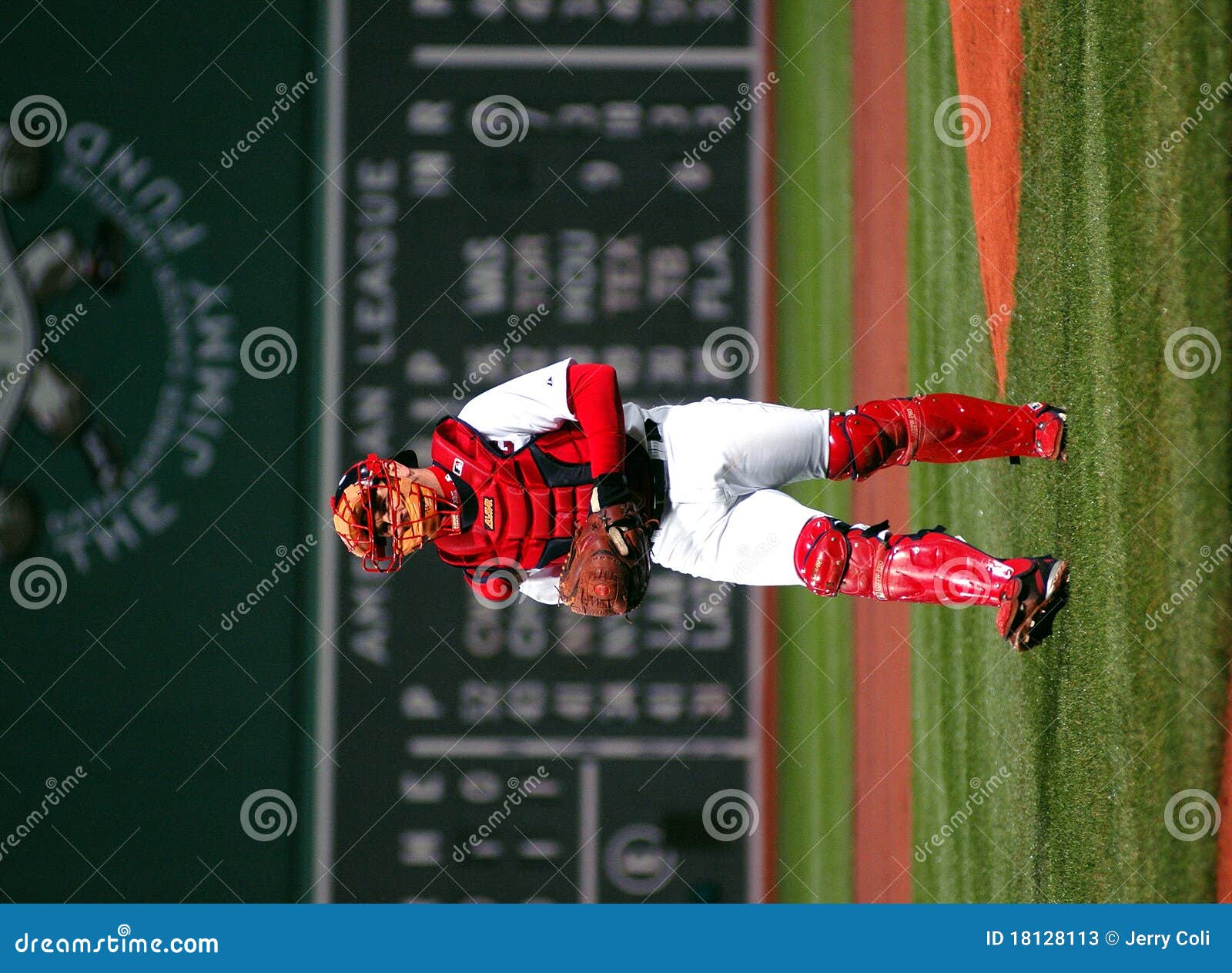 Jason Varitek Boston Red Sox Editorial Stock Photo - Image of park ...