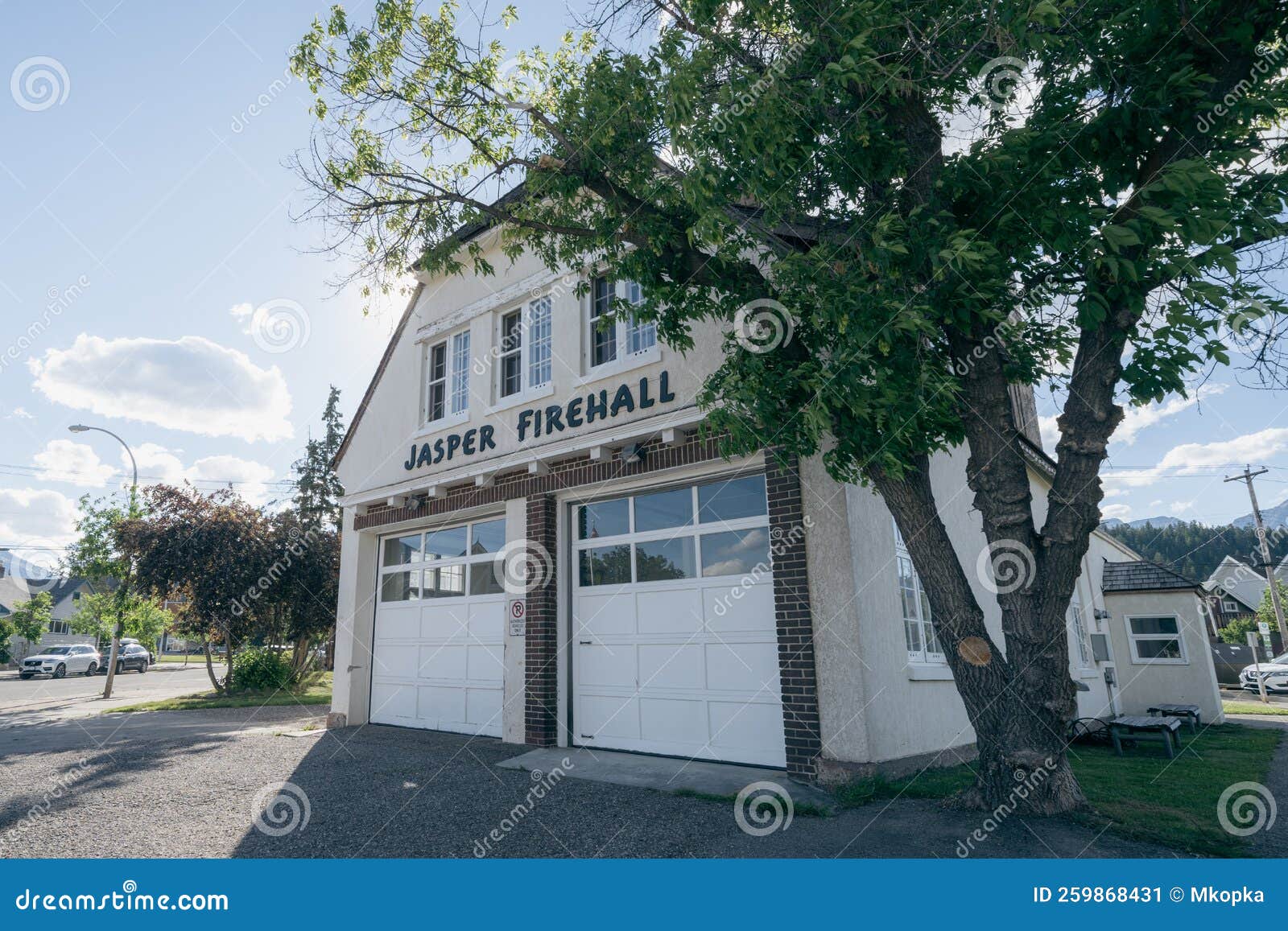 The Historic Jasper Firehall Building in Downtown Area Editorial Photo ...