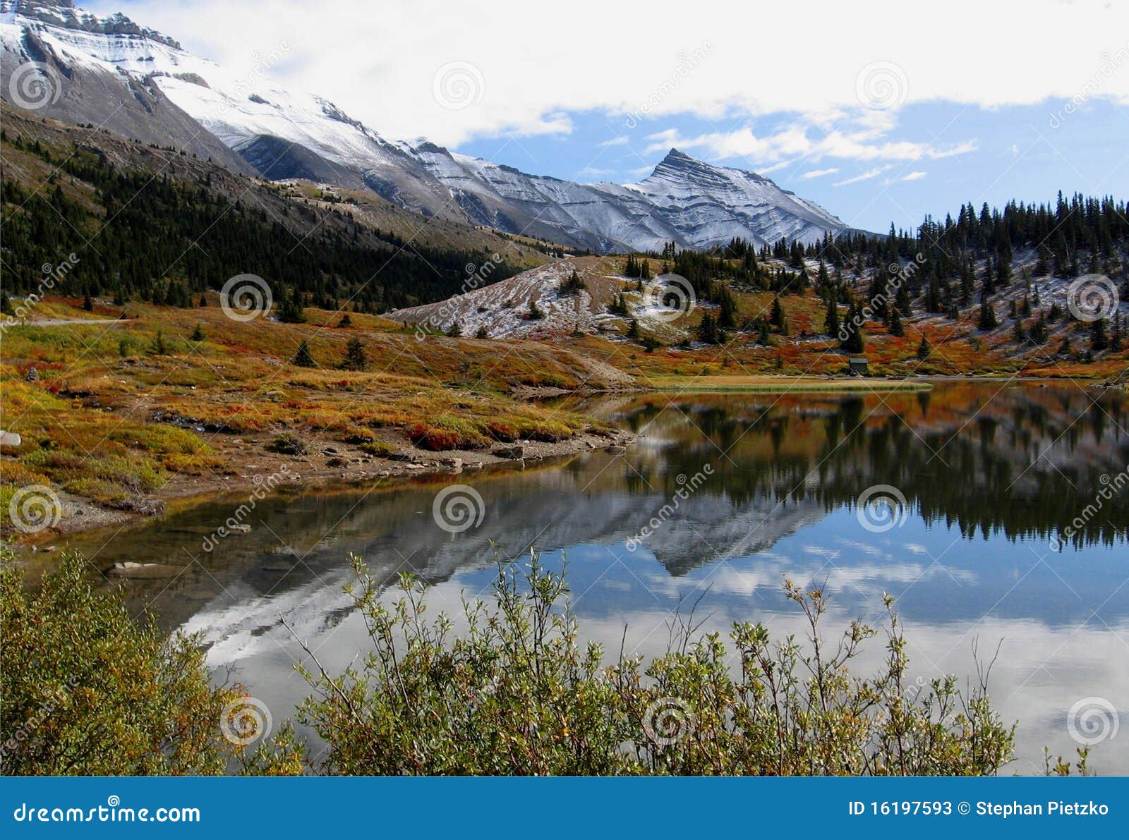 Jasper/Banff National Park in Fall Stock Image - Image of destination ...