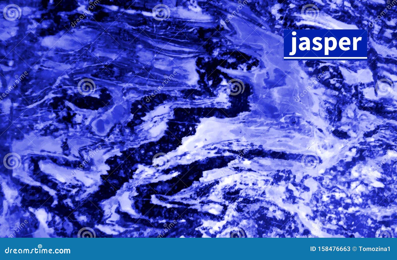 Jasper Blue Texture Cartoon Vector | CartoonDealer.com #158474901