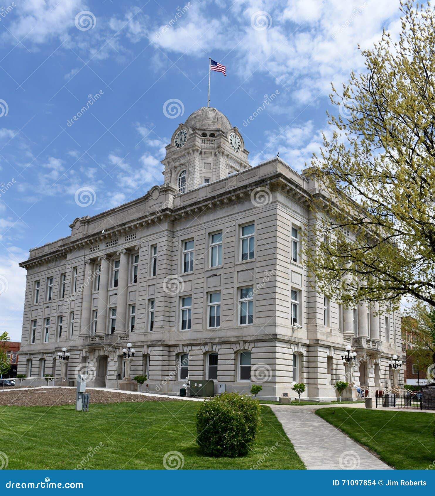 Jasper County Courthouse imagen de archivo editorial. Imagen de ...