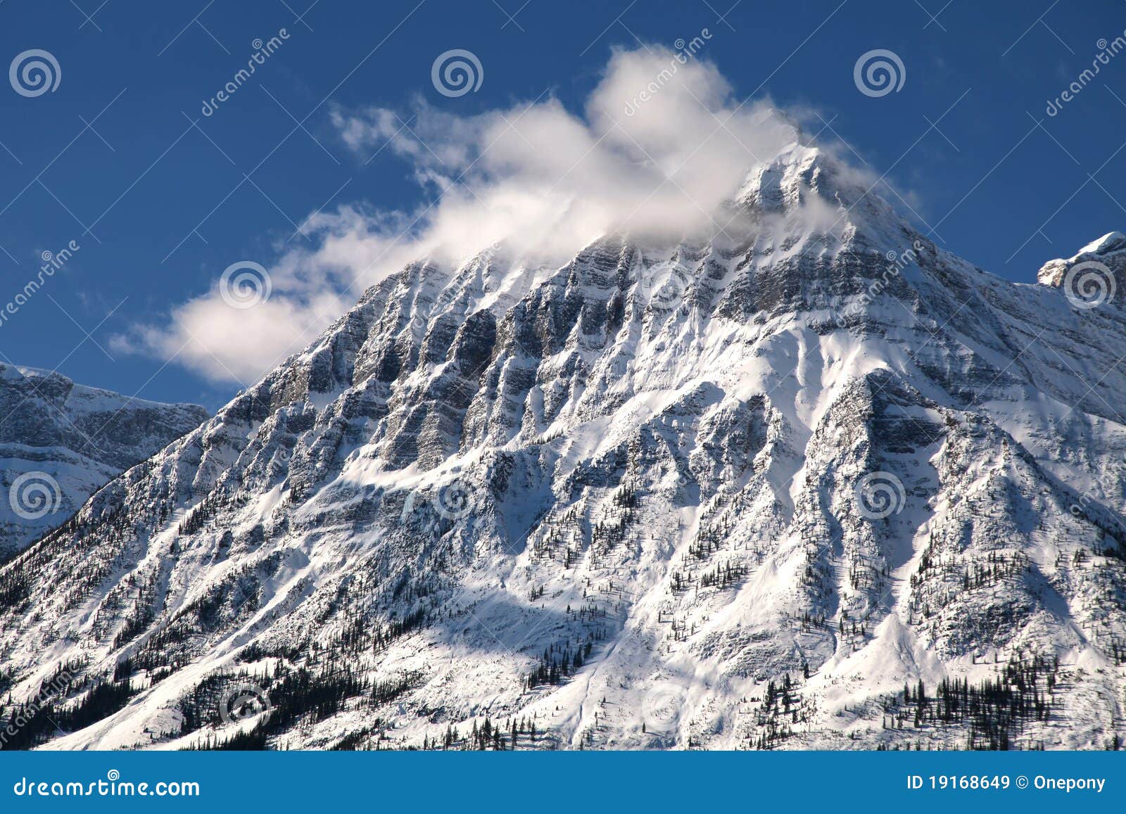 Jasper Mountain stock image. Image of extream, park, mountain - 19168649