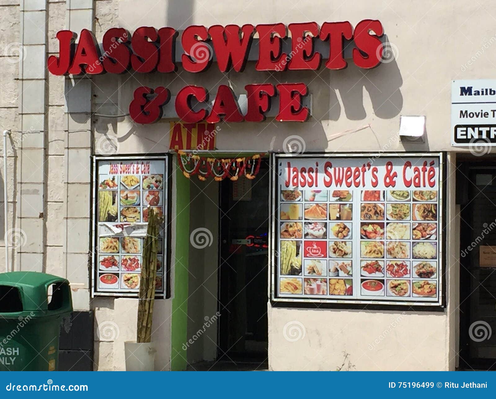 Jassi Sweets and Cafe in Edison New Jersey Stock Image - Image of ...