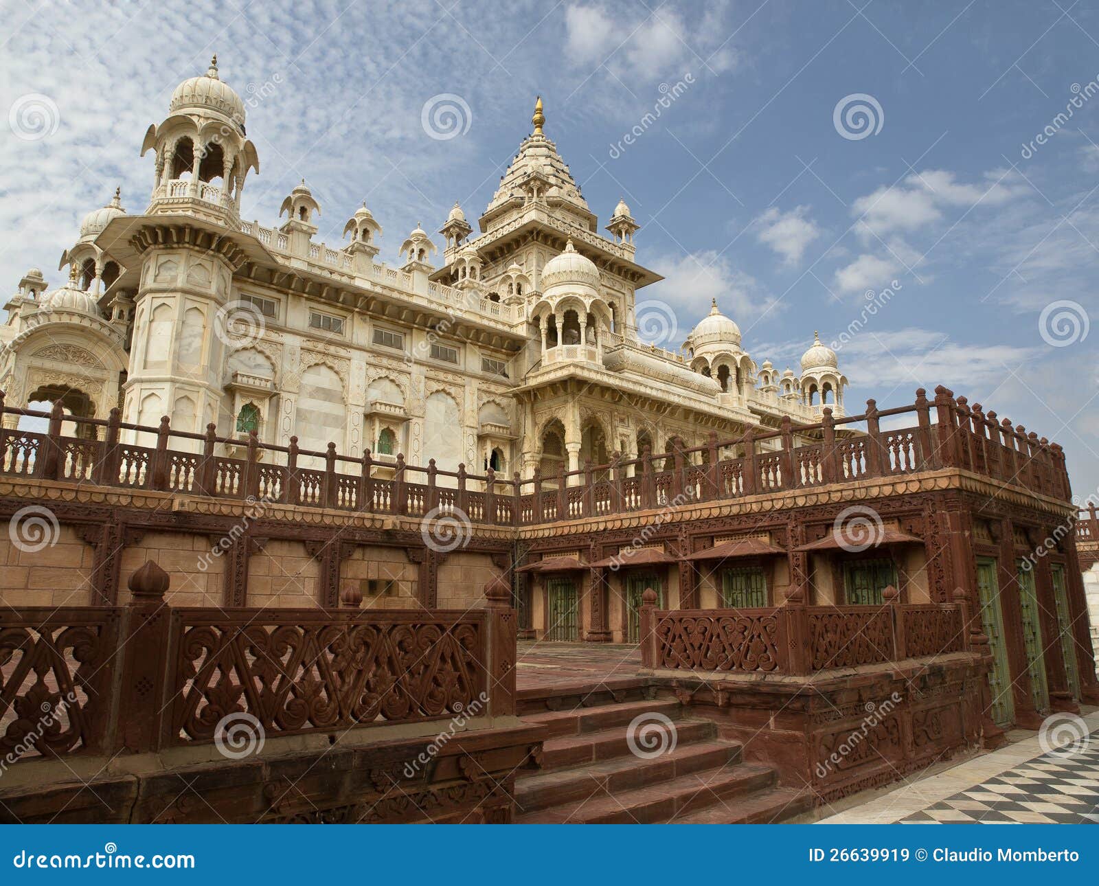 Jaswant Thada stock image. Image of famous, brick, mehrangarh - 26639919