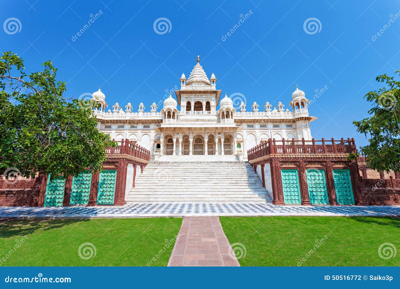 Jaswant Thada Mausoleum stockfoto. Bild von asien, indisch - 50516772