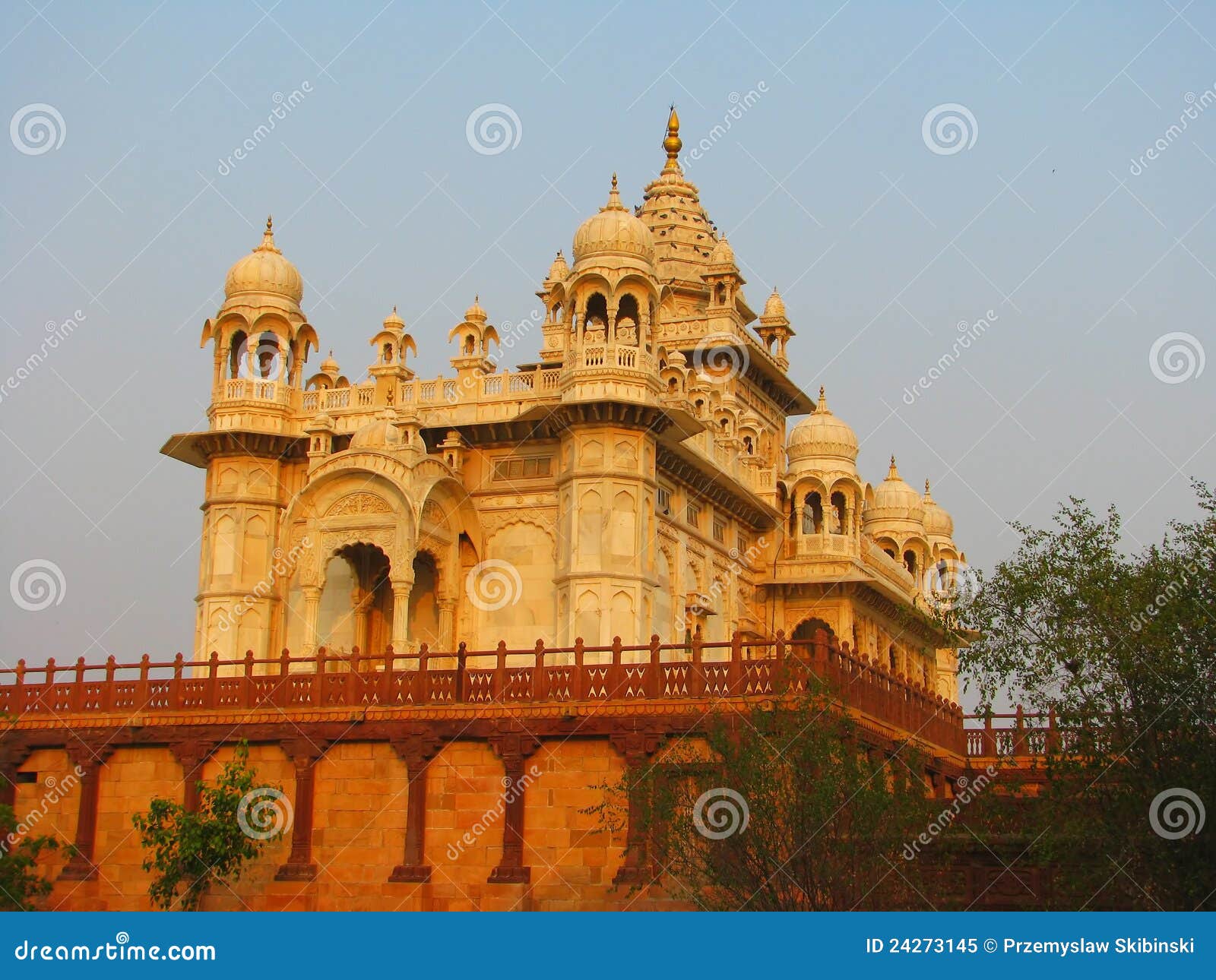 Jaswant Thada, a Small Taj Mahal Stock Image - Image of architecture ...