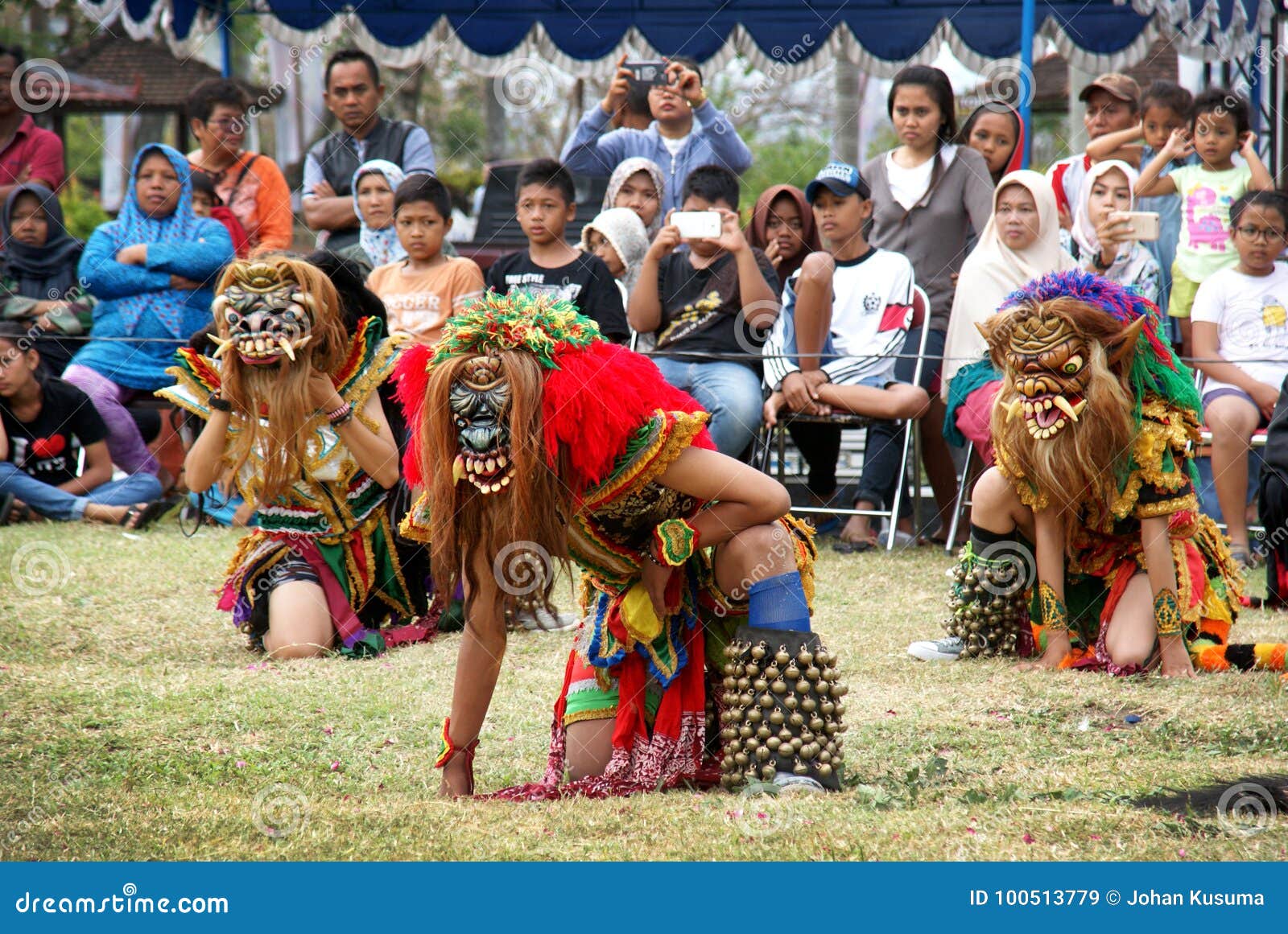 Jathilan Dance, Indonesia editorial stock image. Image of jathilan ...