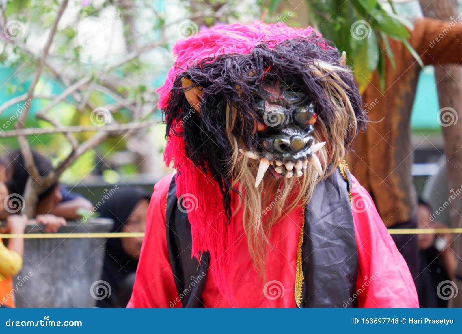 Jatilan/Jhatilan Dancer Using Various Mask. Editorial Stock Photo ...