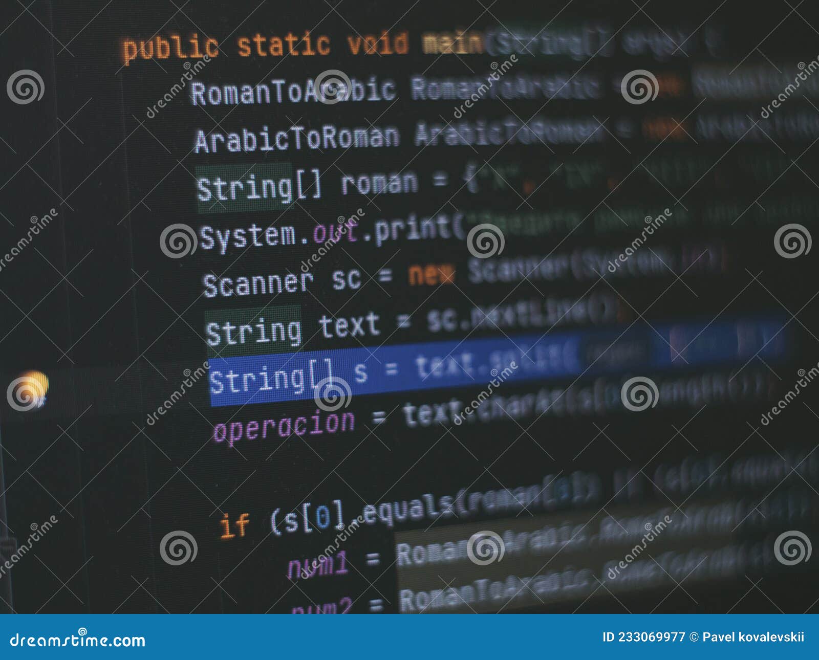 Java Code Software Programming Code Abstract Computer Script Code Programming Code On The