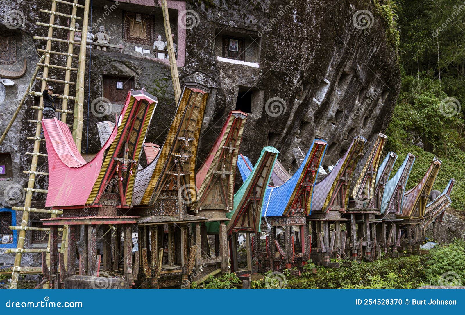 Java, Indonesia, June 13, 2022 - Toraja Homes All Follow the Same Rigid ...