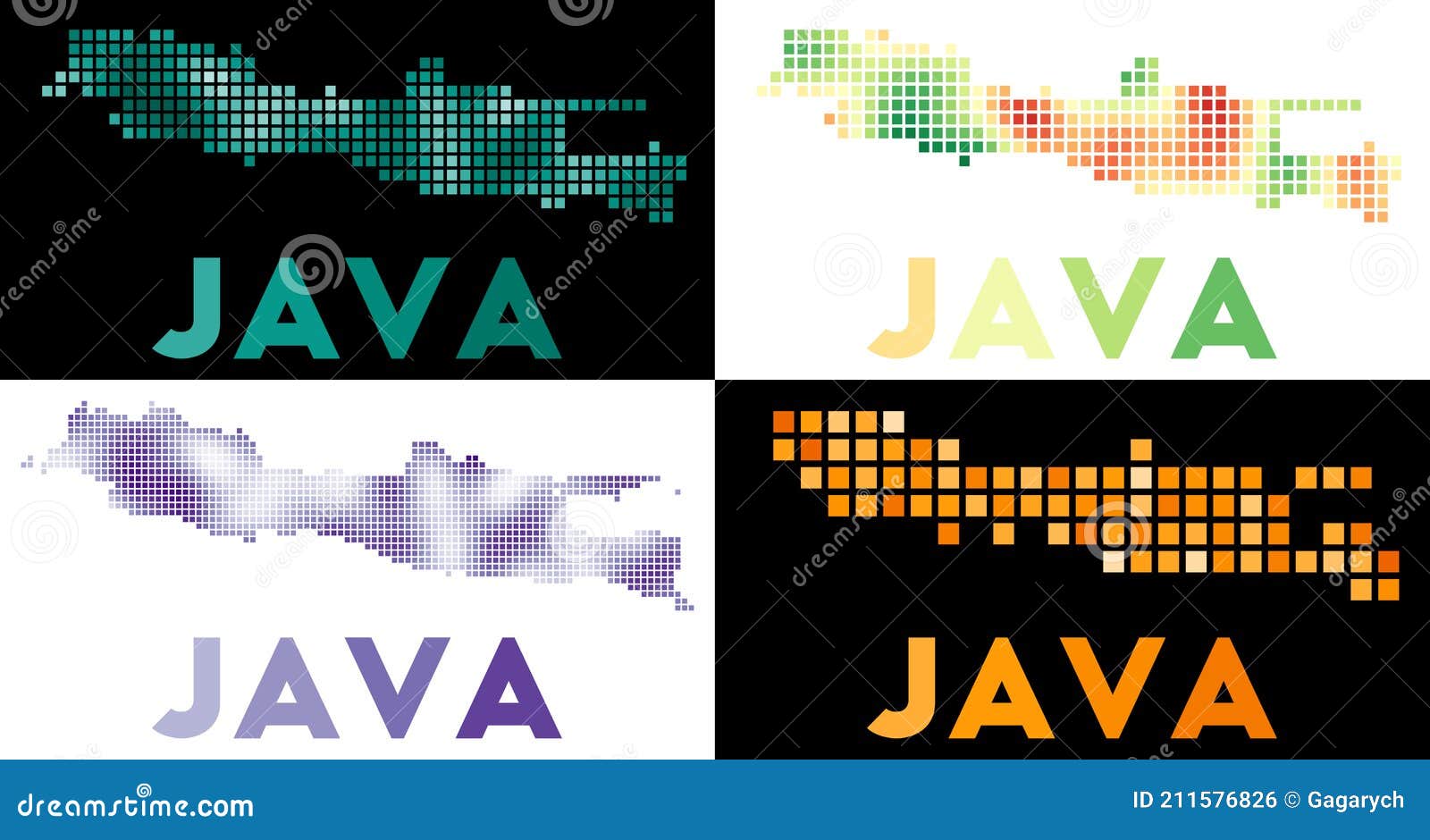 Java map. stock vector. Illustration of business, java - 211576826