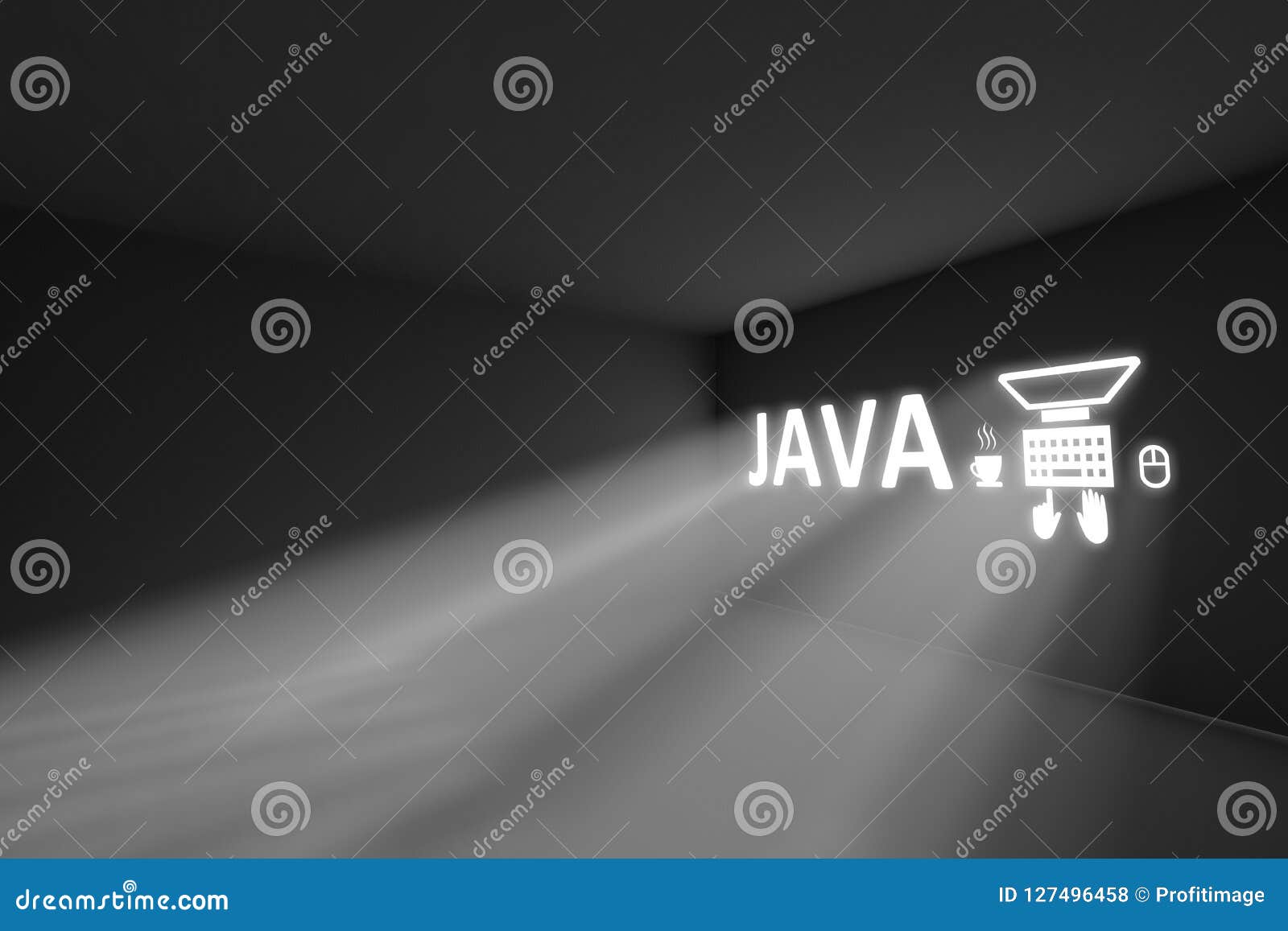 Java Programming Code Technology Banner. Java Language Software Coding Development Website ...
