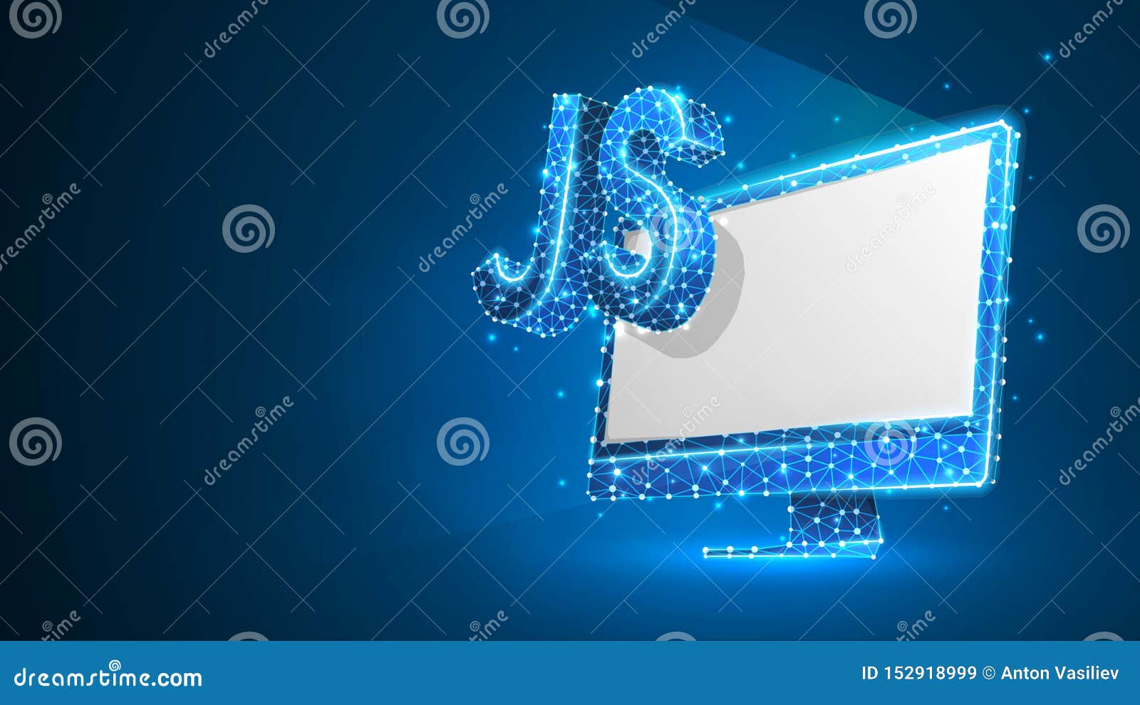Java Script Coding Language Sign On White Computer Monitor Device Programming Developing