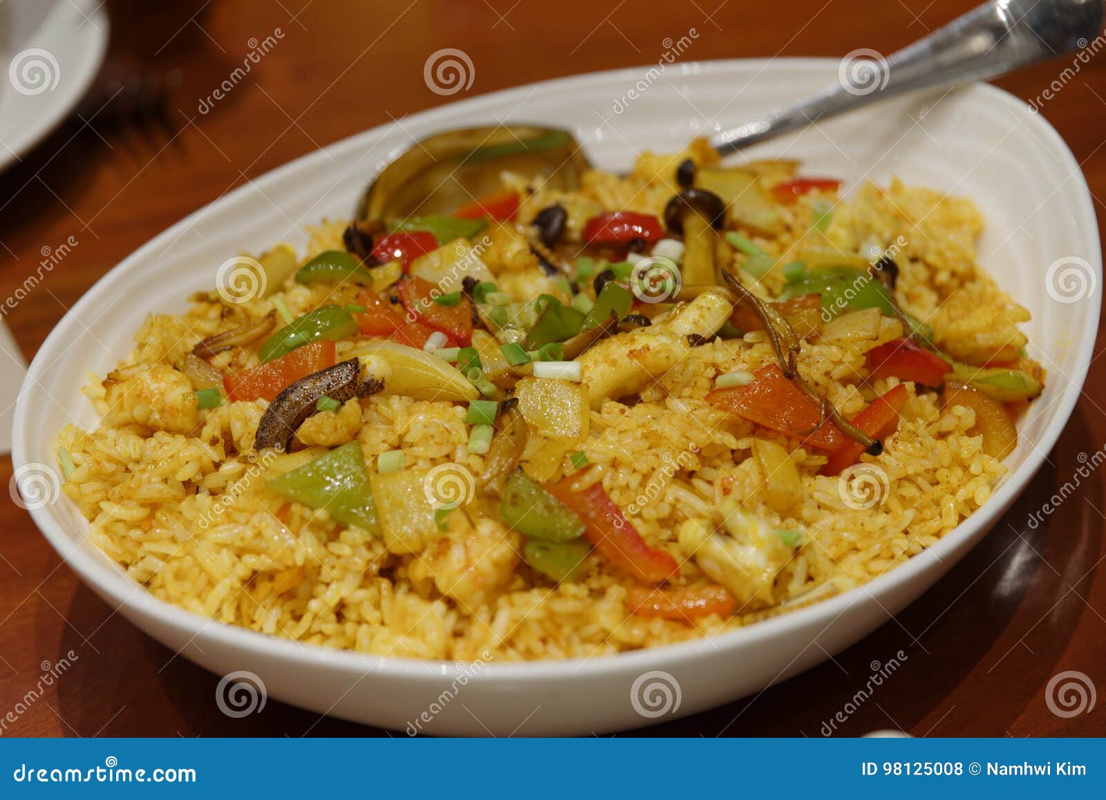 Java seafood fried rice stock photo. Image of meat, healthy - 98125008