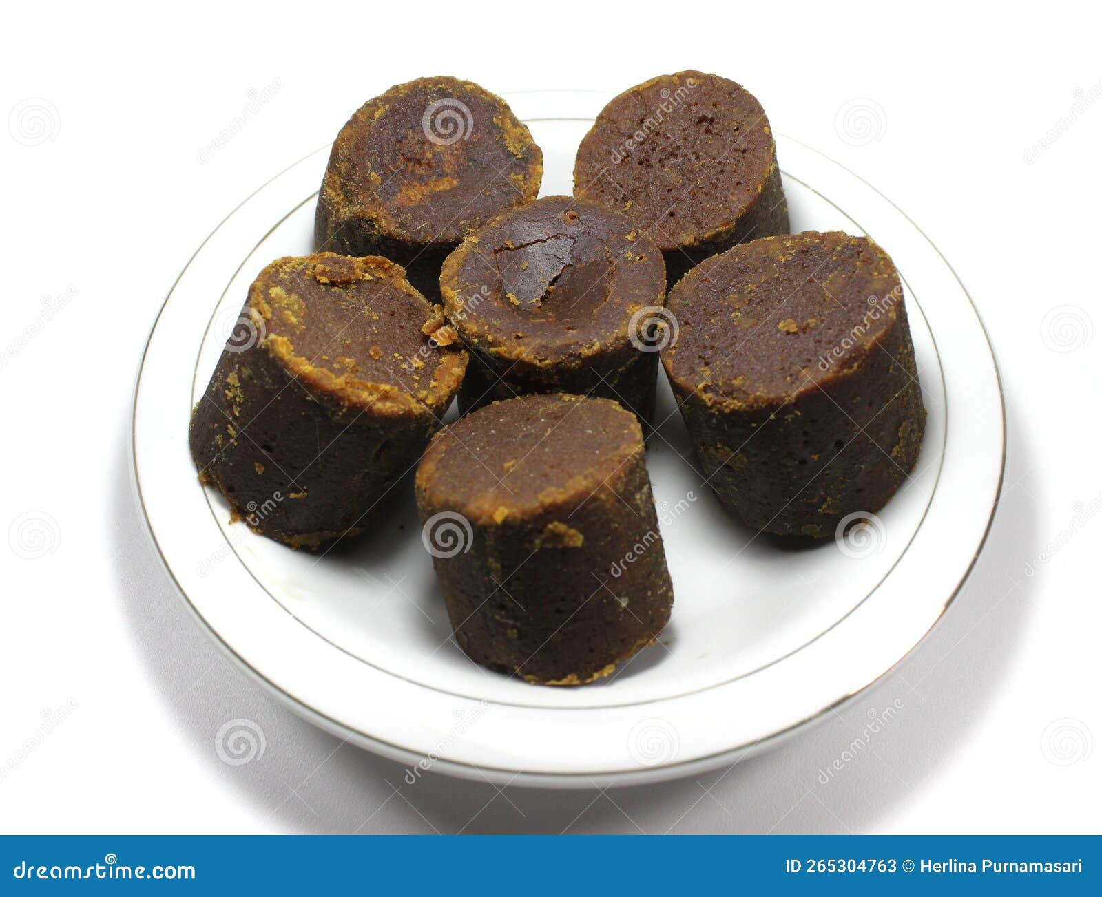 Java Sugar or Palm Sugar or Brown Sugar in Cube in Store Stock Image ...