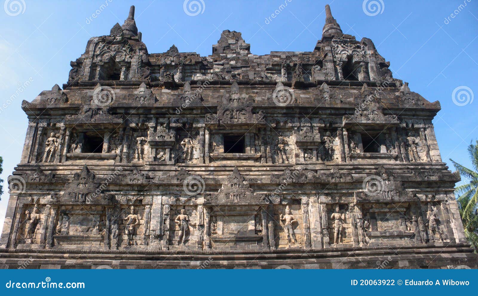 Javanese Buddhist Temple of Candi Sari Stock Photo - Image of buddha ...